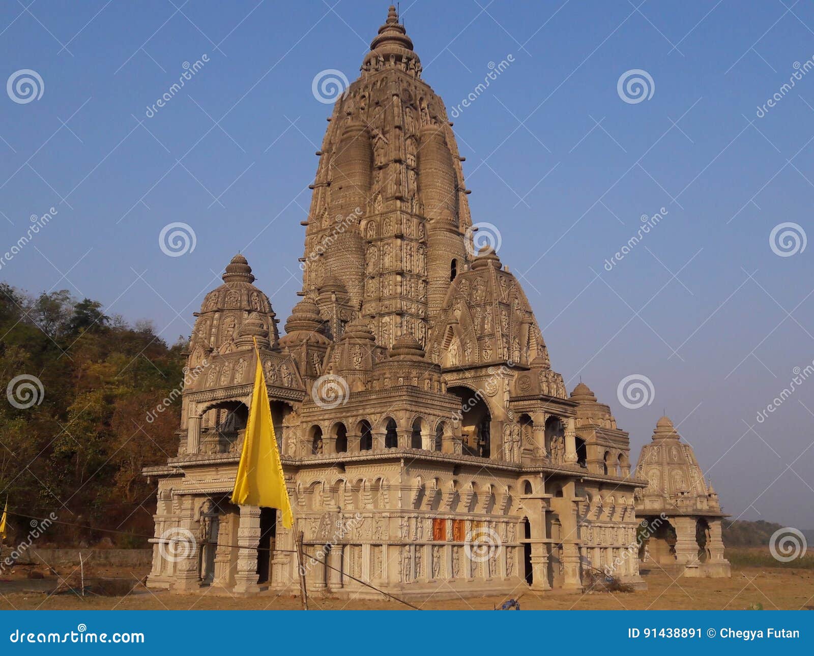 Indian Tempal stock image. Image of tempal, shiv, indian - 91438891