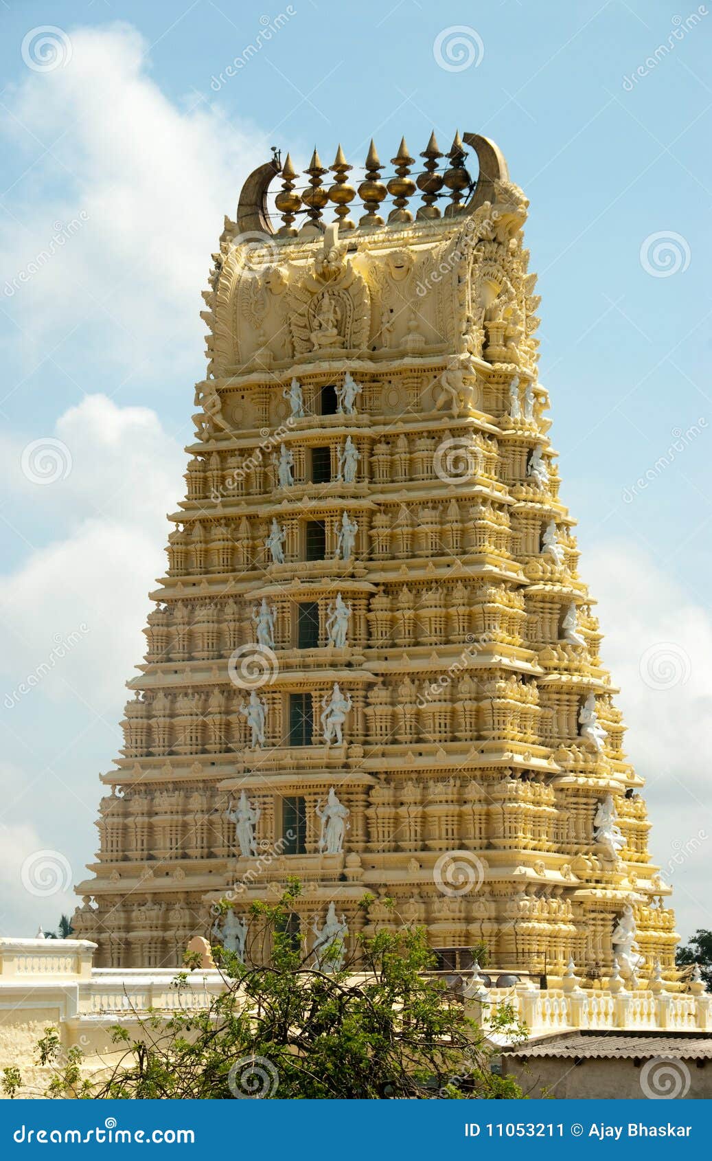 Indian Temple stock image. Image of hinduism, indian - 11053211
