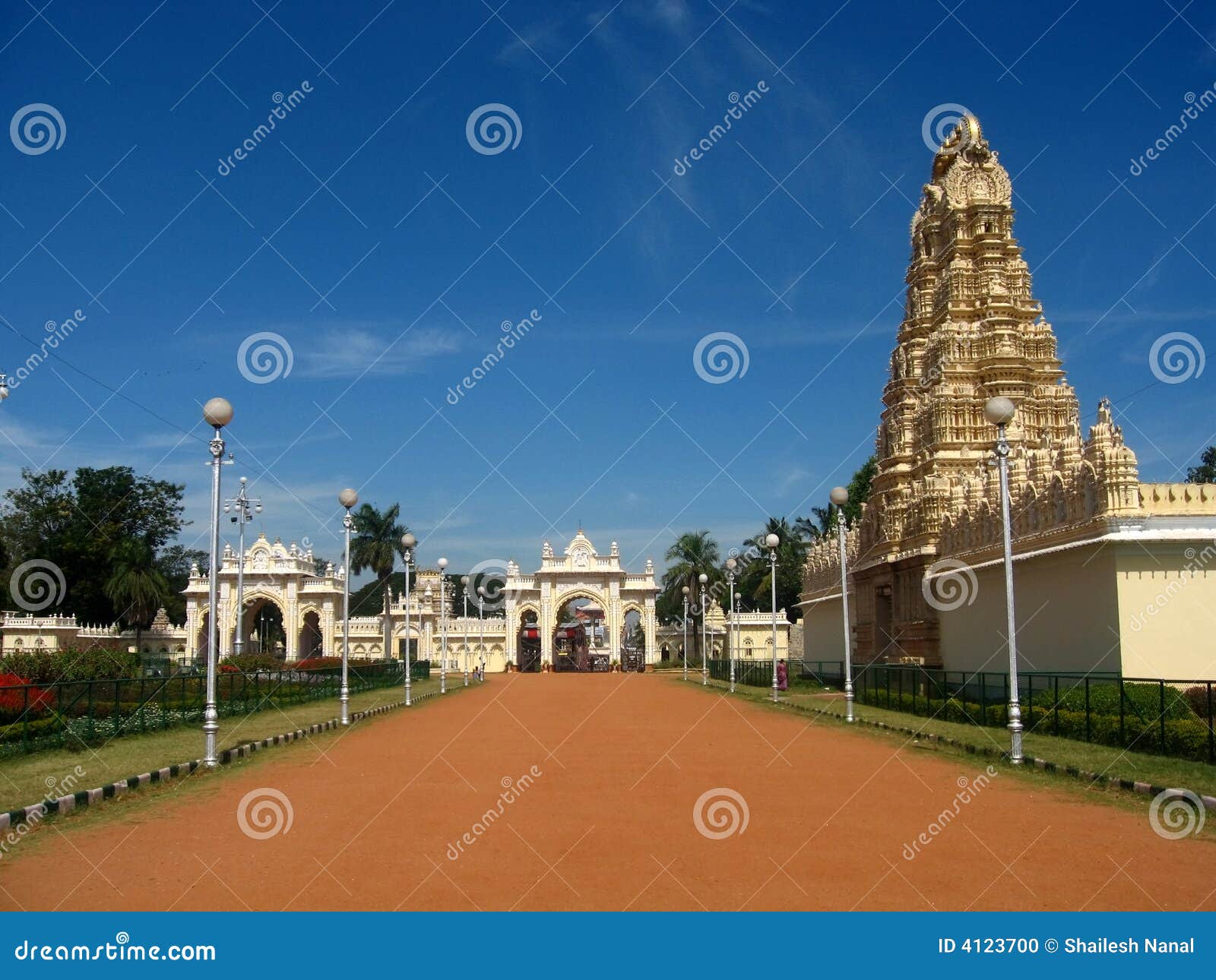 Indian temple stock photo. Image of gates, religion, architecture - 4123700