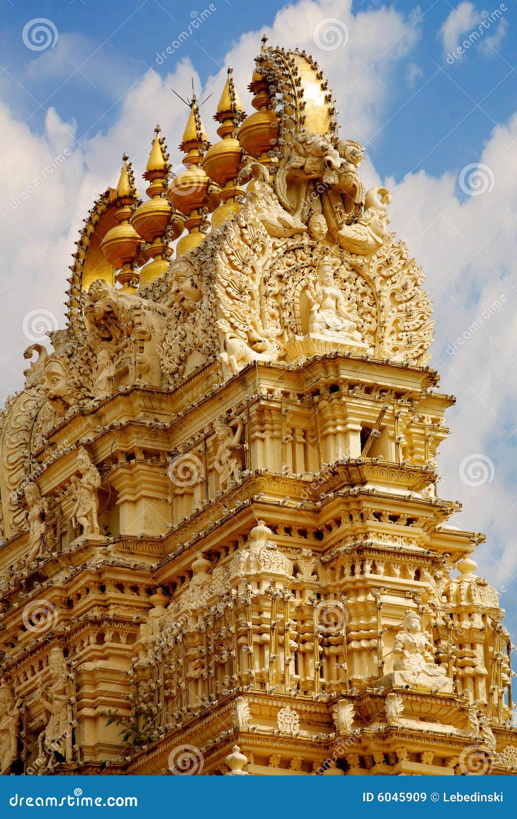 Indian Temple Architecture Royalty-Free Stock Image | CartoonDealer.com ...