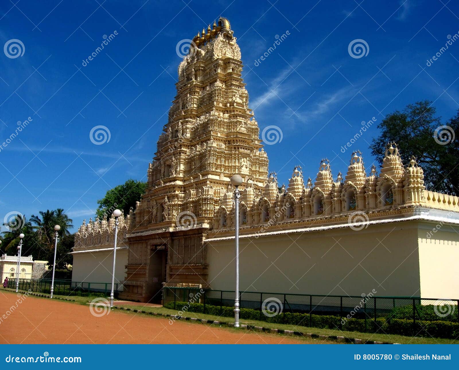 Indian temple stock photo. Image of daytime, outside, indian - 8005780