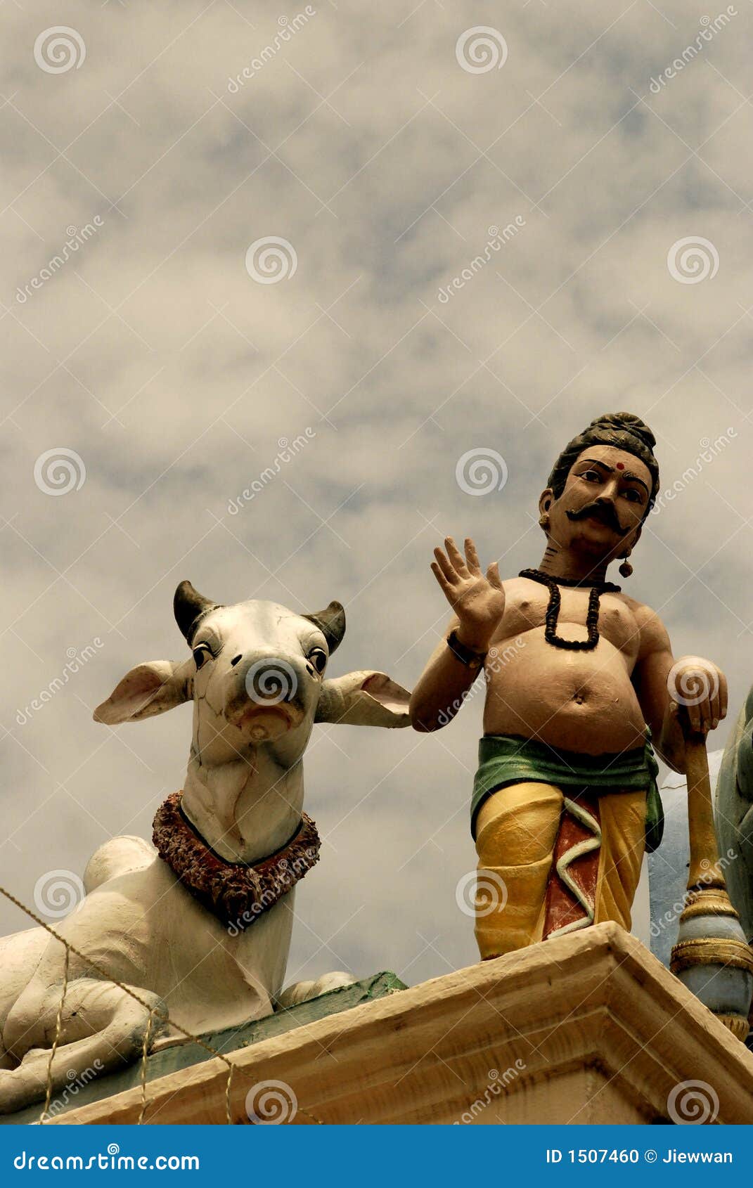Indian temple statues stock photo. Image of religious - 1507460