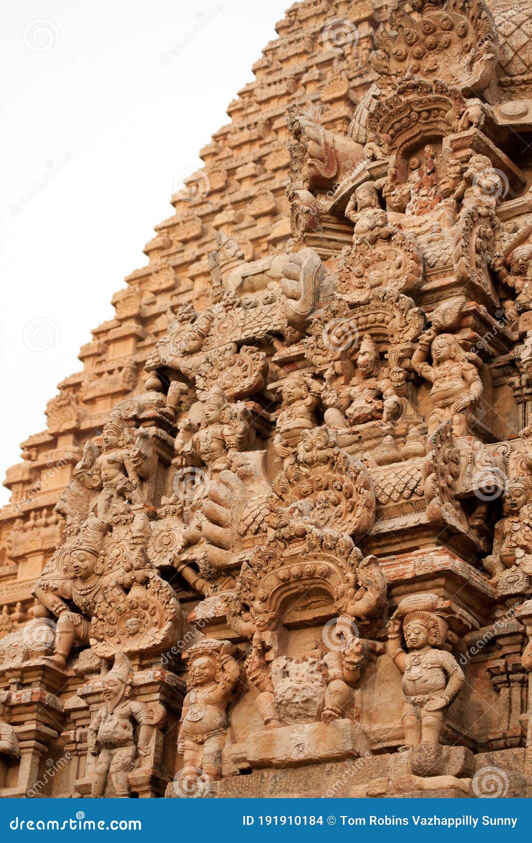 Indian Temples Architecture Wallpaper Frame Stock Image | CartoonDealer ...