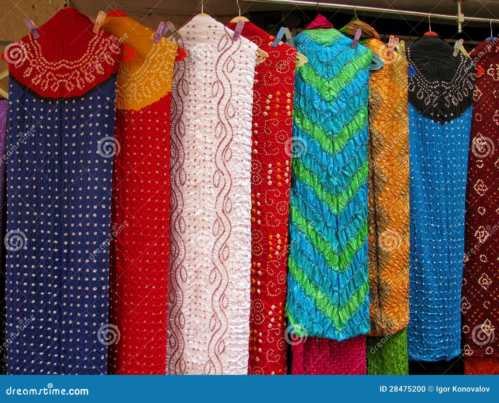 Indian textile stock photo. Image of asian, colors, dress - 28475200