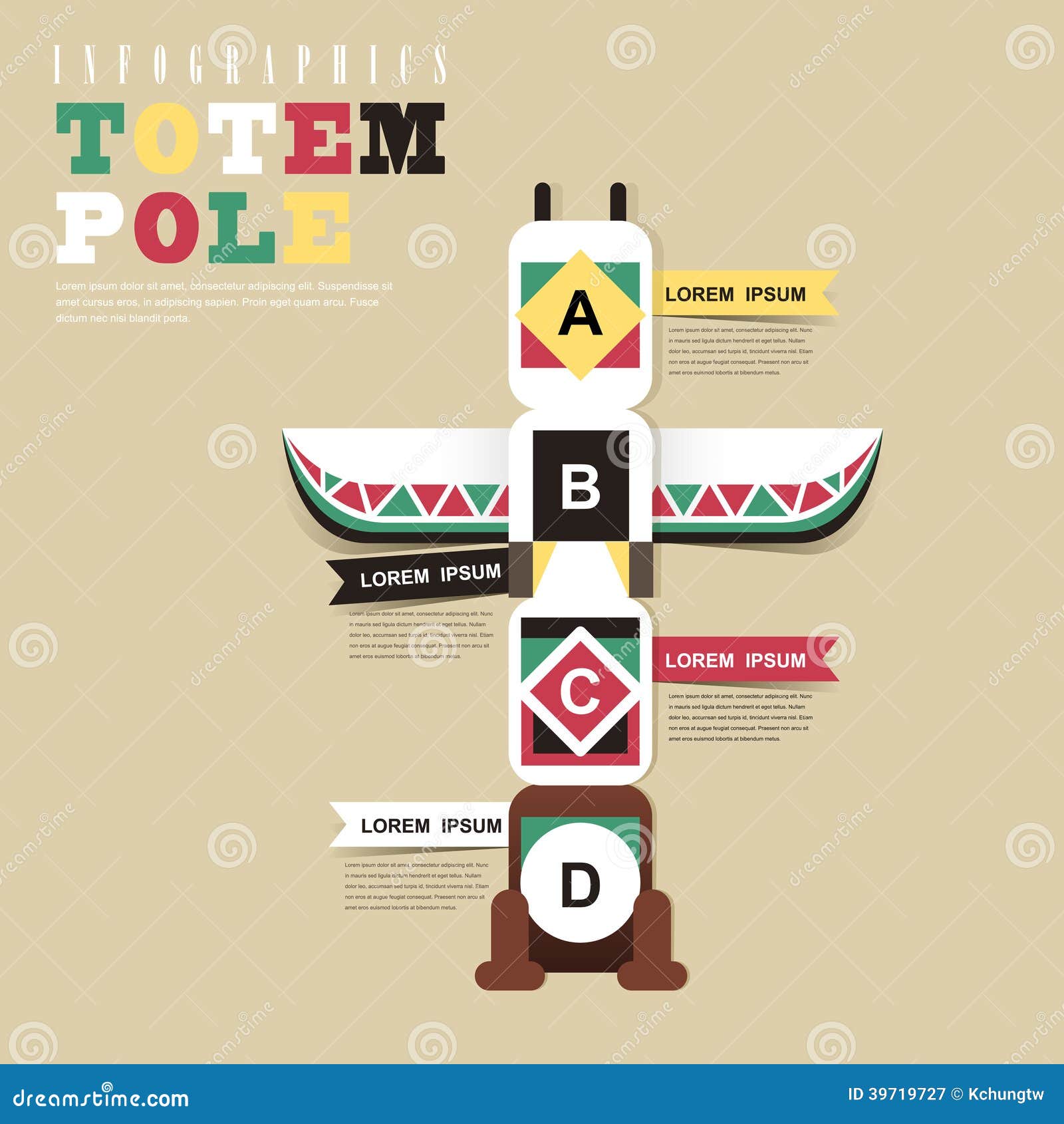 Totem Pole Royalty-Free Cartoon | CartoonDealer.com #61119008