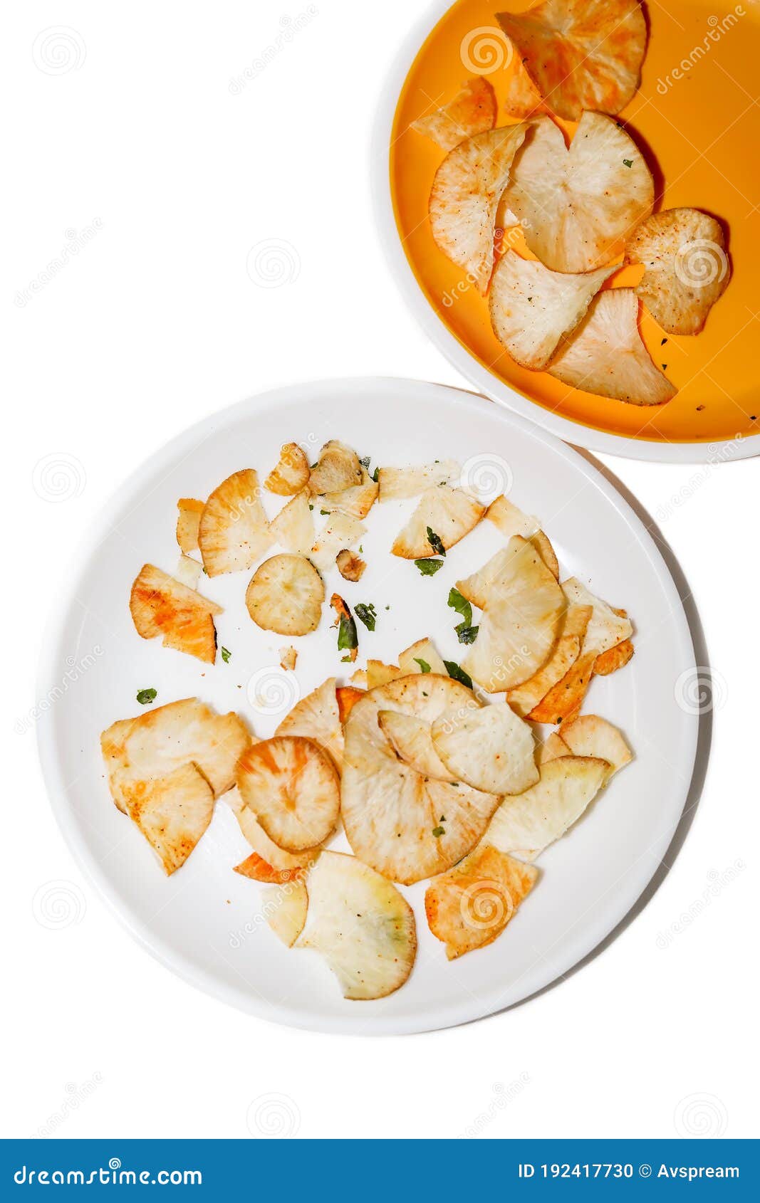 Indian Traditional Cassava or Tapioca Chips Stock Photo - Image of ...