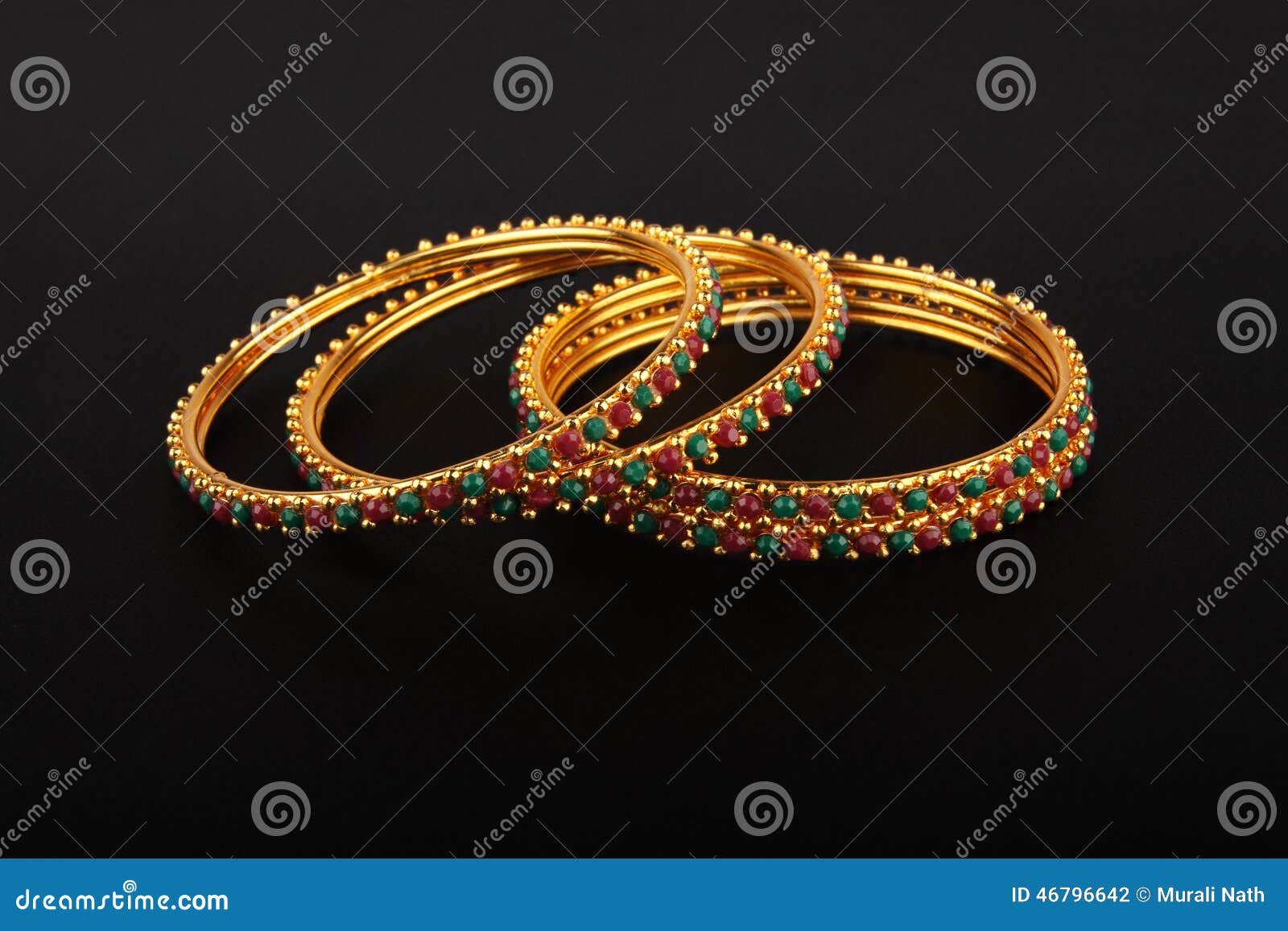 Indian Traditional Gold Bangles Stock Photo - Image of metal, asian ...