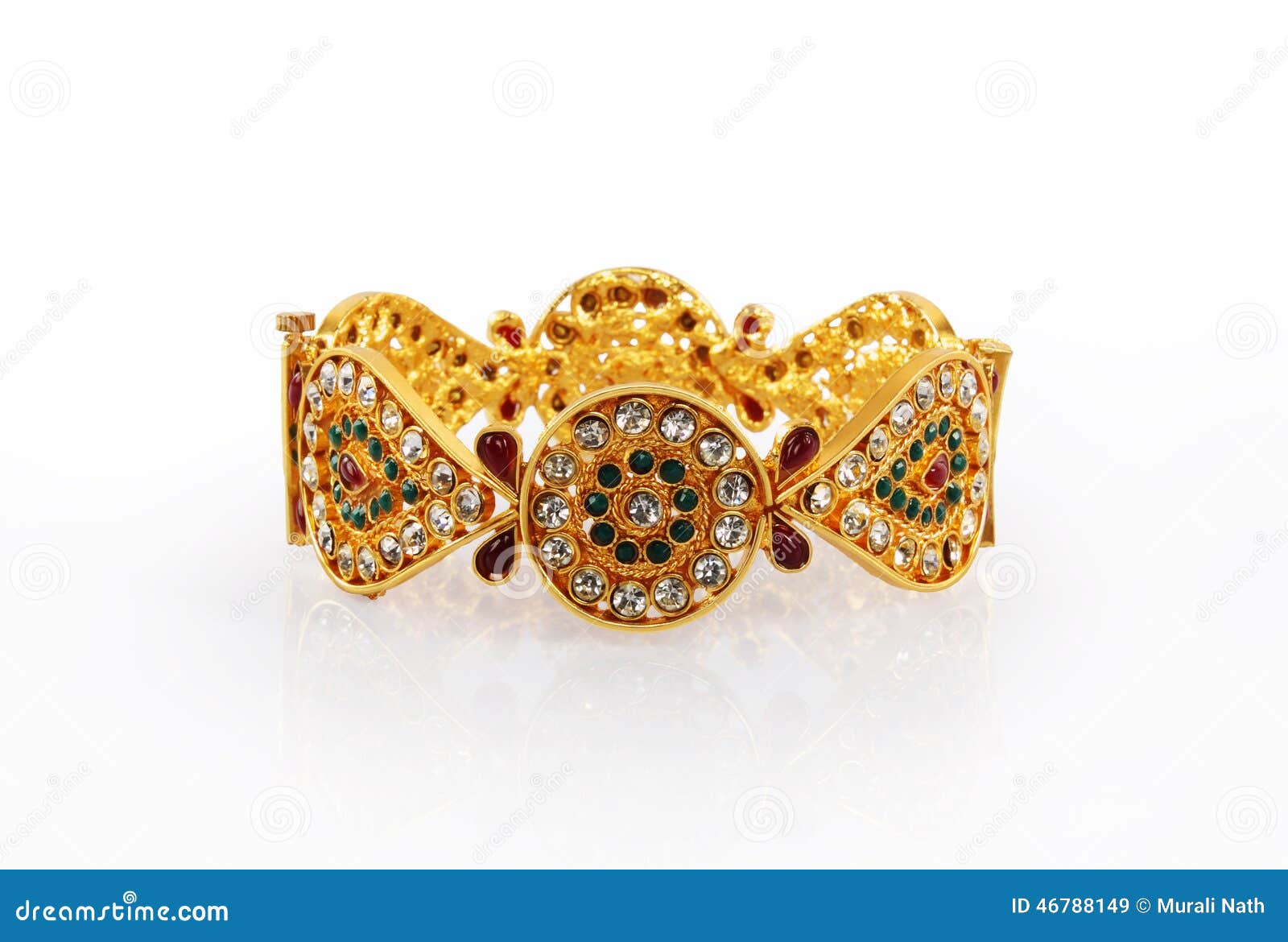 Indian Traditional Gold Bangles Stock Image - Image of bangle ...