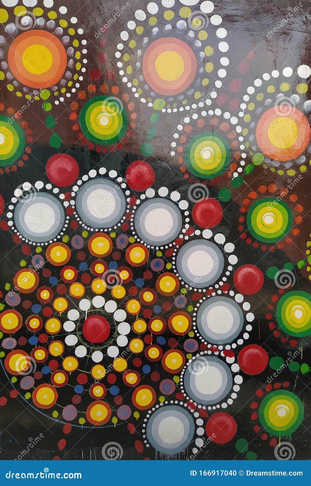 Indian Traditional Illustrator Wall Painting Stock Photo - Image of ...