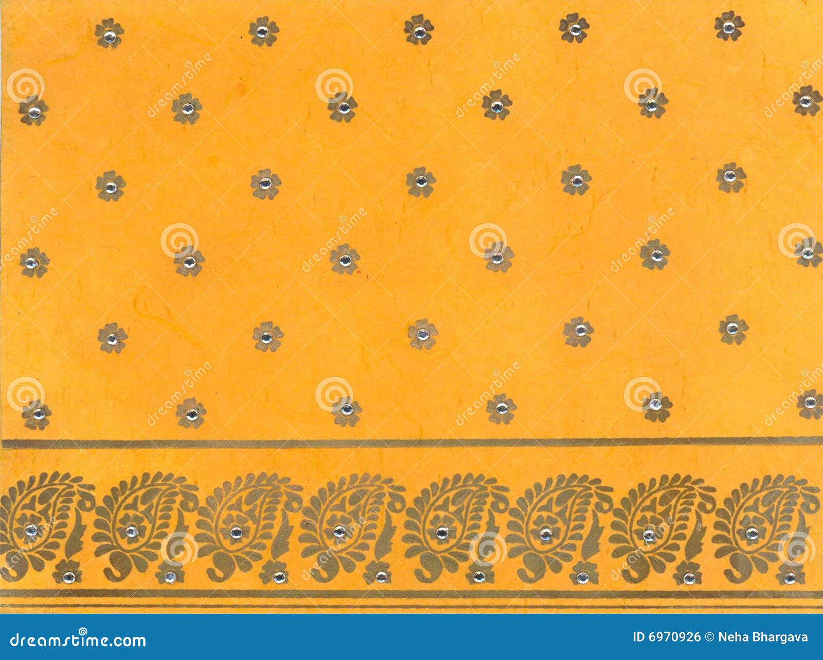 Indian traditional paper stock illustration. Illustration of oriental ...