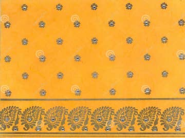 Indian traditional paper stock illustration. Illustration of oriental ...