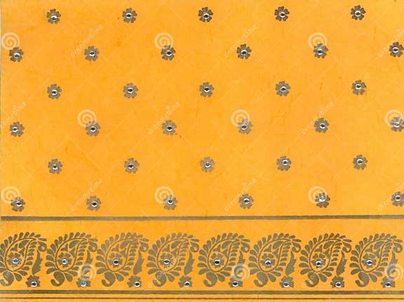 Indian traditional paper stock illustration. Illustration of oriental ...