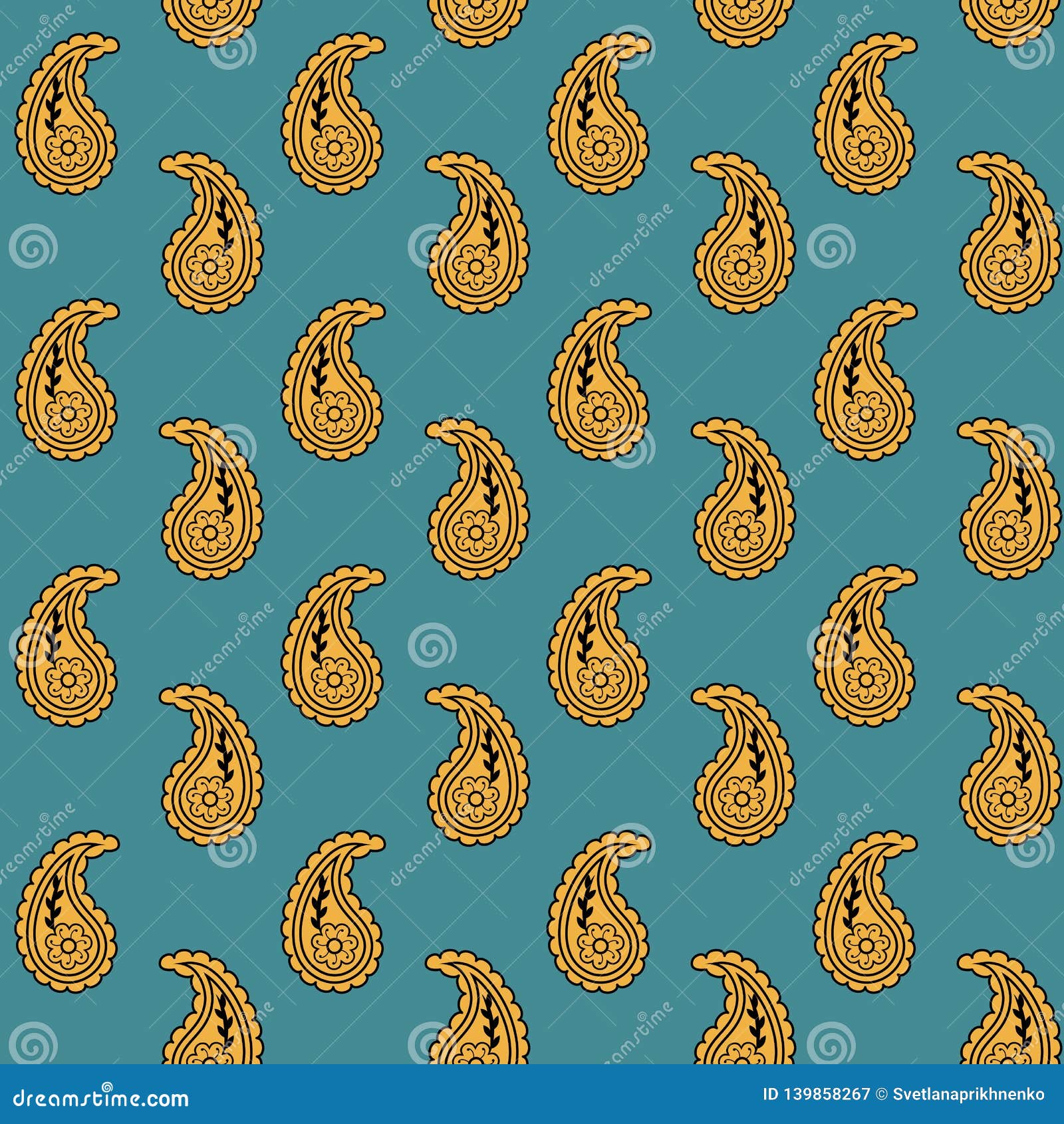 Indian traditional pattern stock vector. Illustration of background ...