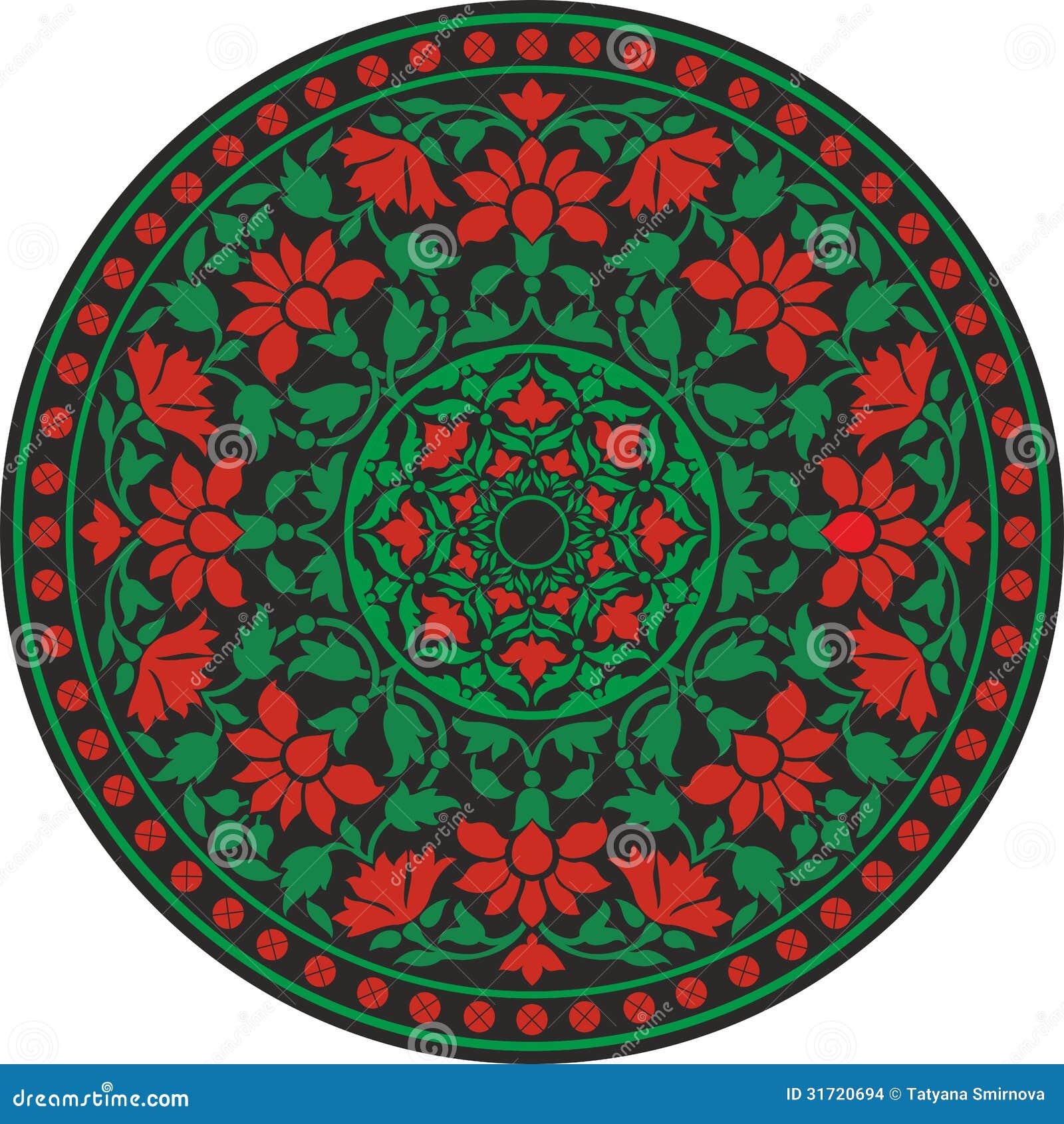 Mandala Flower Traditional