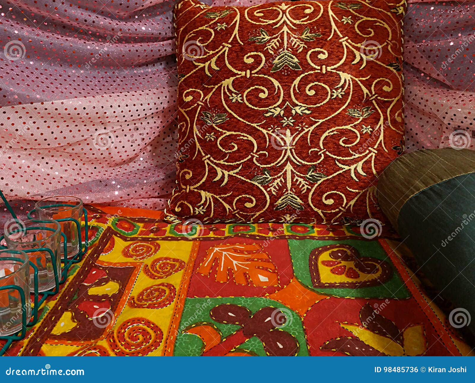 Indian Traditional Sitting Arrangements Stock Photo - Image of travel ...