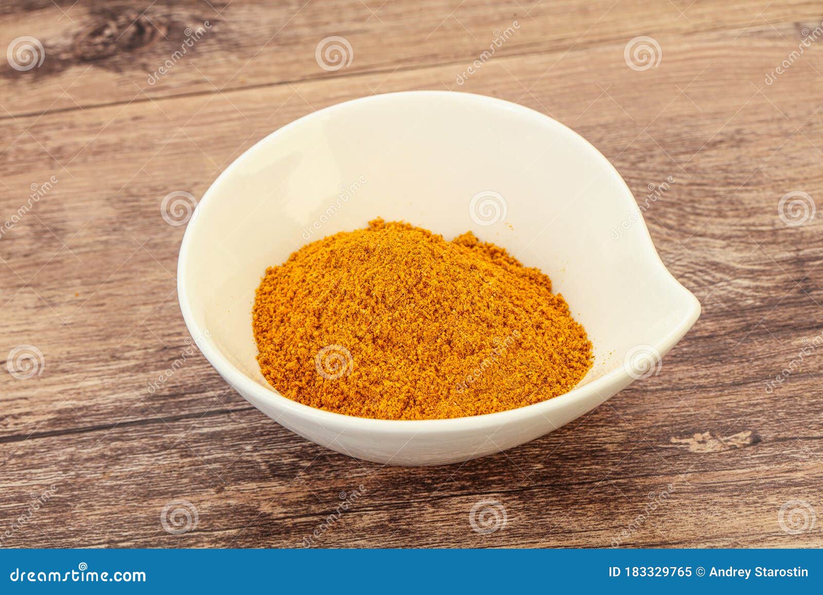 Indian Traditional Spices - Curry Powder Stock Image - Image of ...