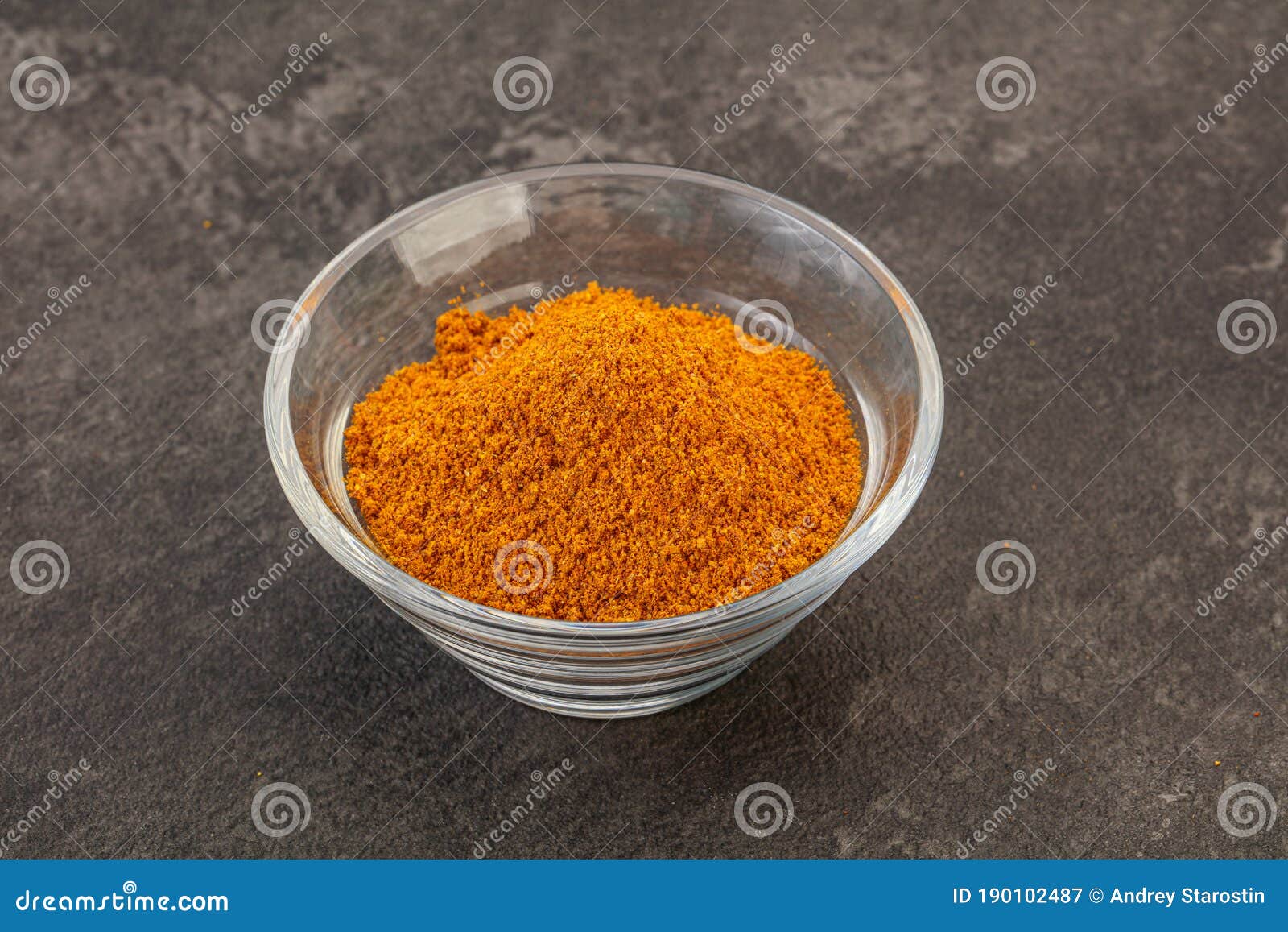Indian Traditional Spices - Curry Powder Stock Image - Image of orange ...