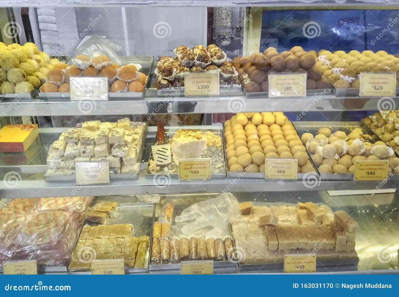 Indian Traditional Sweets and Snacks Stock Photo - Image of sweets ...