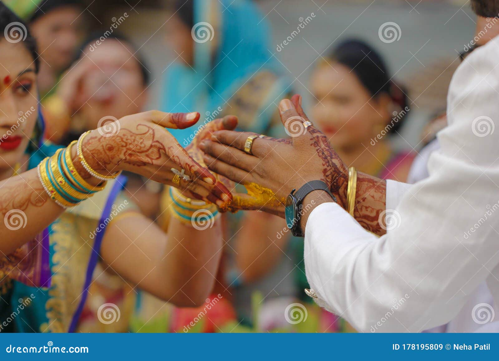 Indian Traditional Wedding: Haldi Ceremony Editorial Stock Image ...