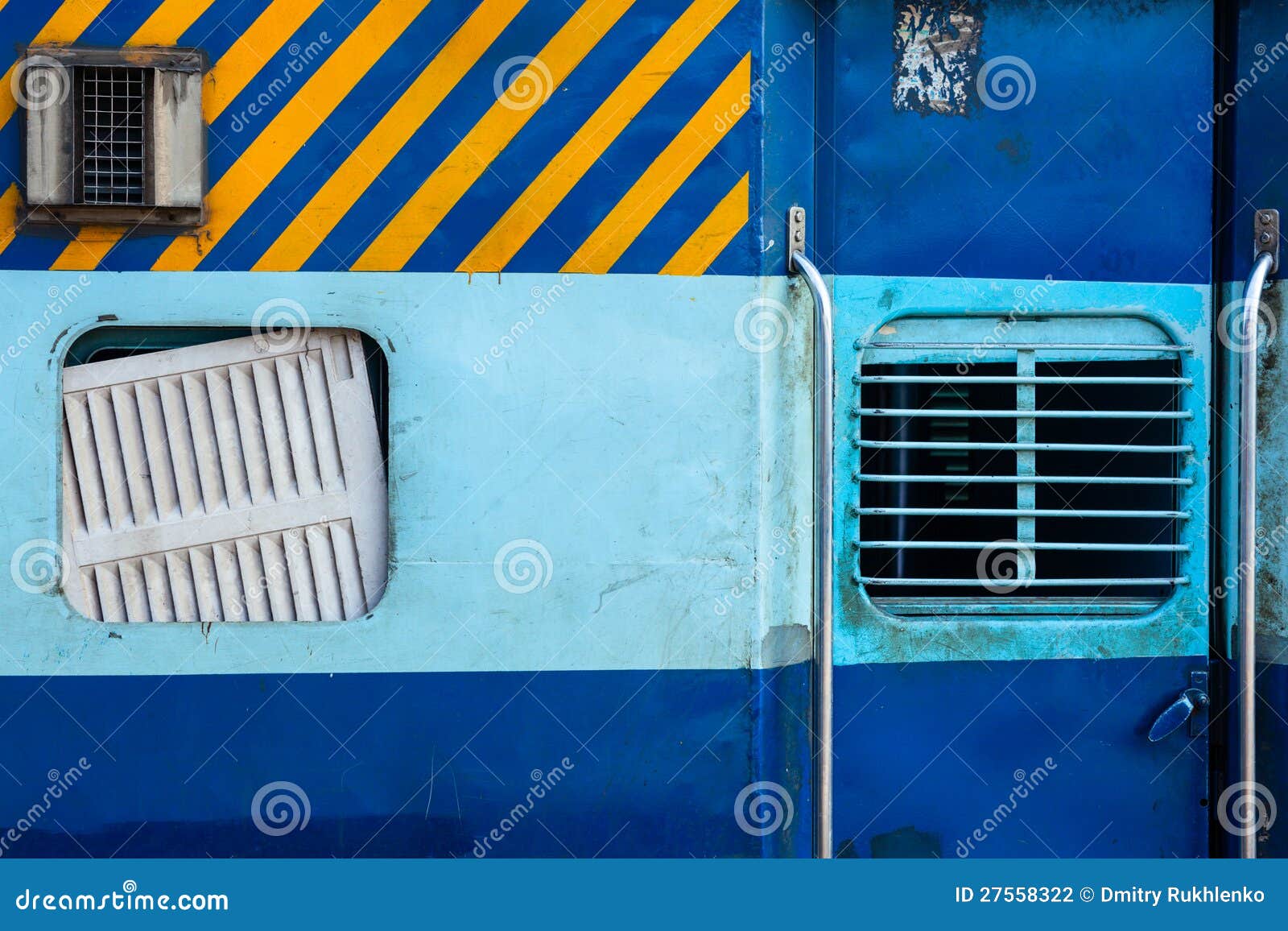 Indian Train Second Class Coach Stock Photo - Image of transport, coach ...