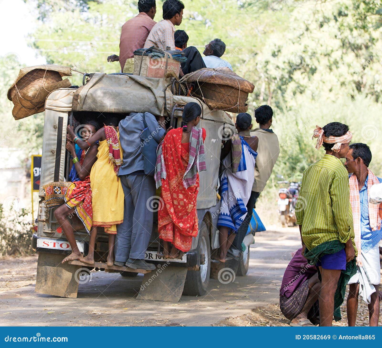 Indian Transportation from the Market Editorial Stock Image - Image of ...