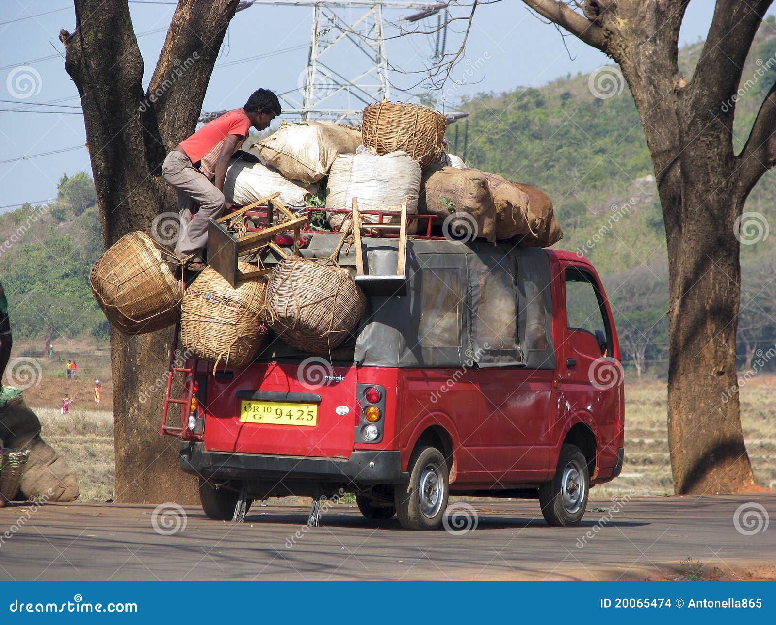 Indian Transportation To the Market Editorial Stock Image - Image of ...