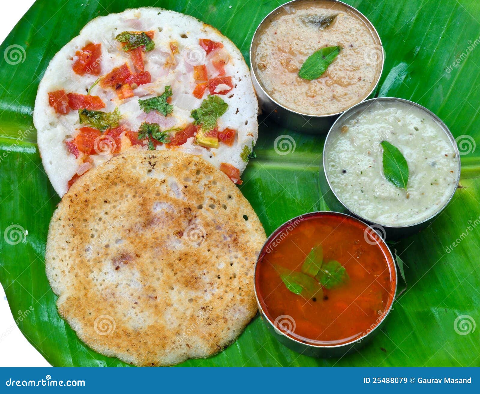 Indian Uttapam stock image. Image of lunch, dish, fresh - 25488079