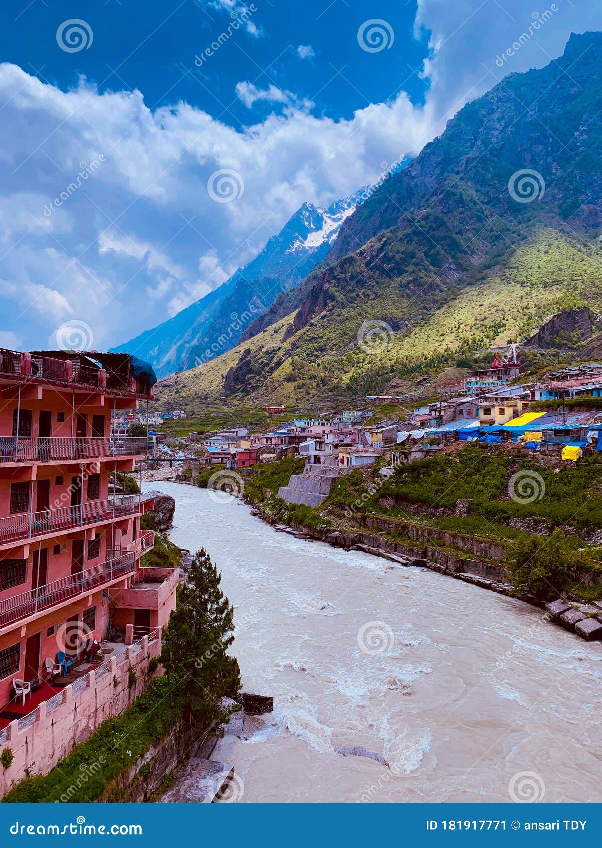 Indian valley village stock image. Image of coast, travel - 181917771