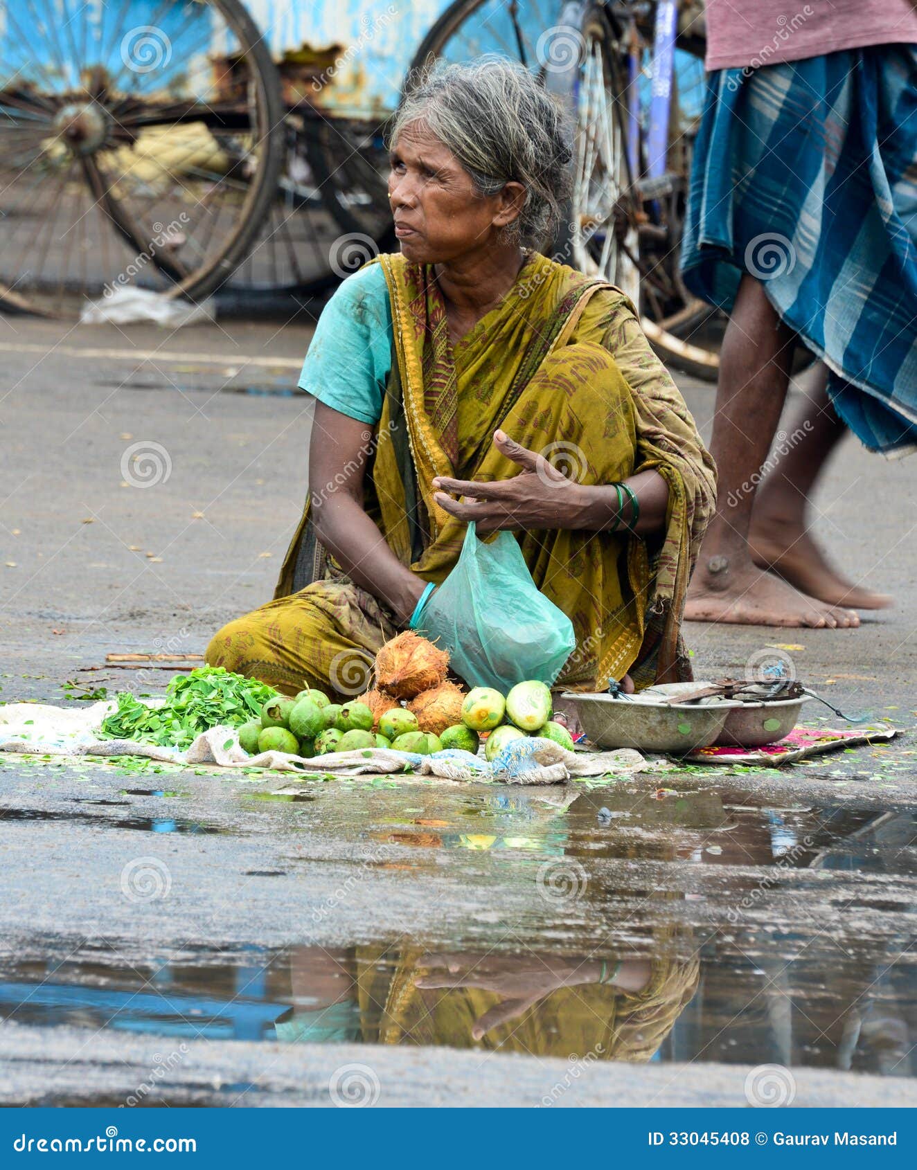 Indian Vendor editorial stock photo. Image of asia, active - 33045408