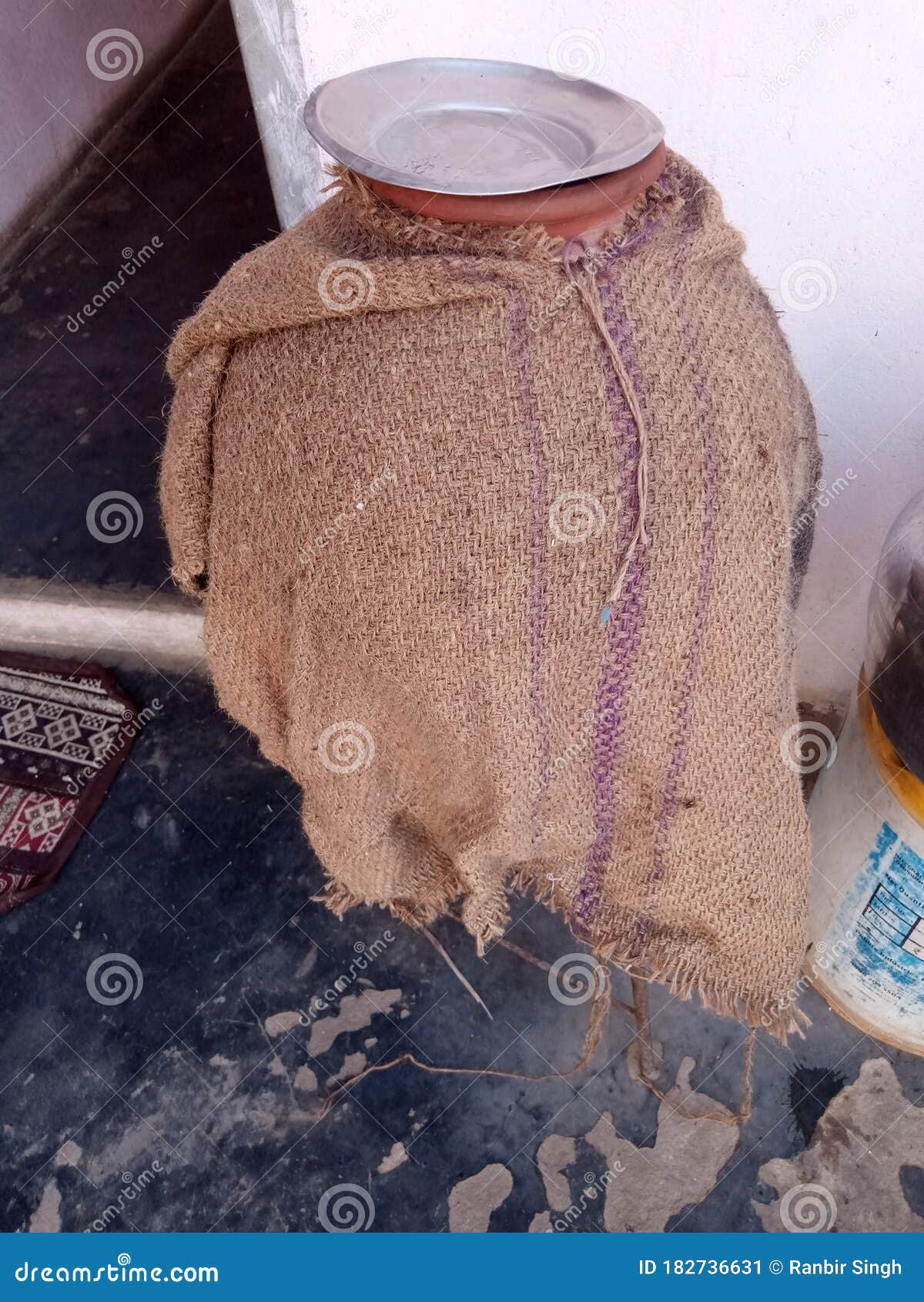 Indian Village Cold Water Fariz Stock Image - Image of tree, wildlife ...