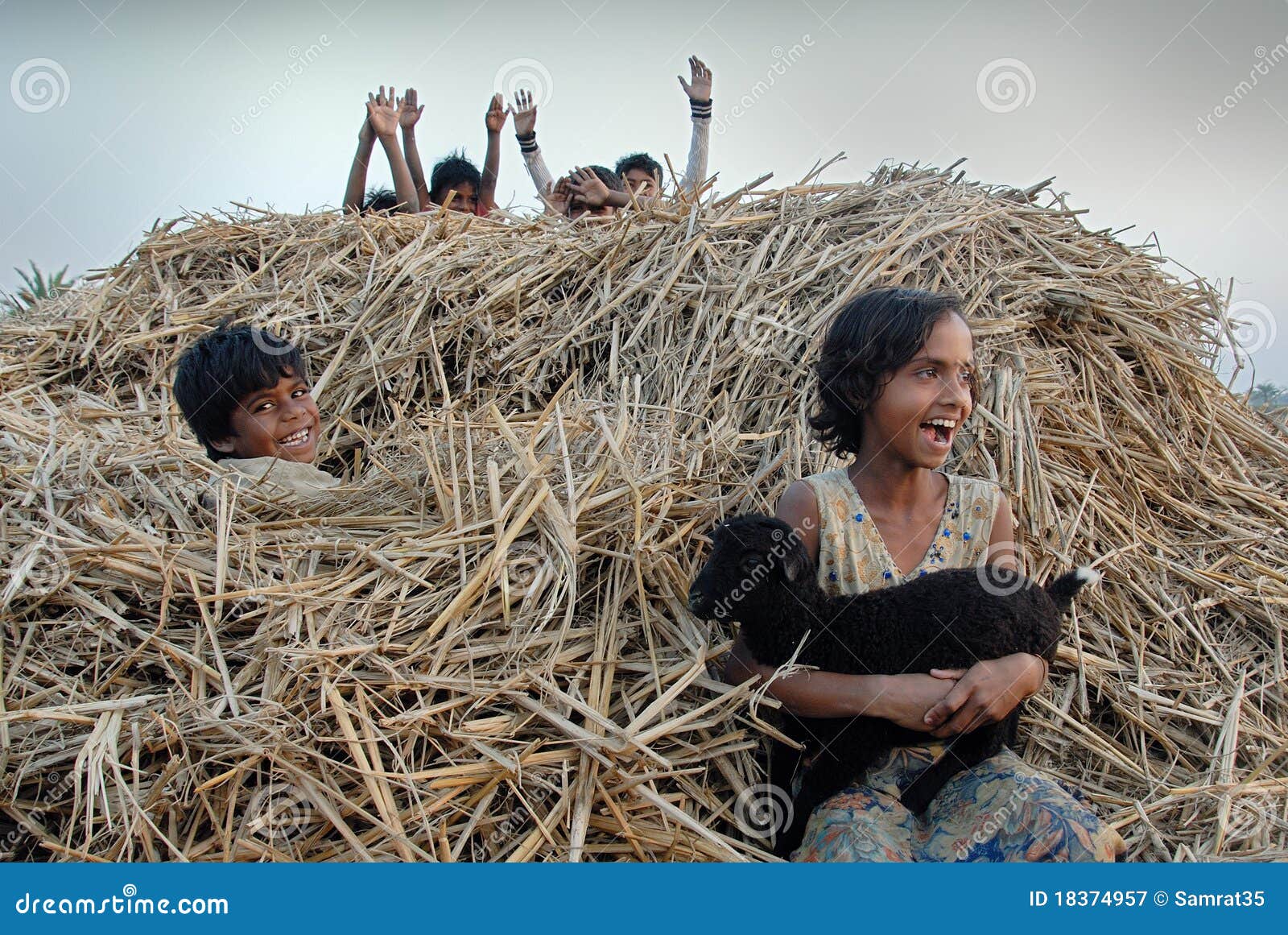 Indian Village life editorial photography. Image of remote - 18374957