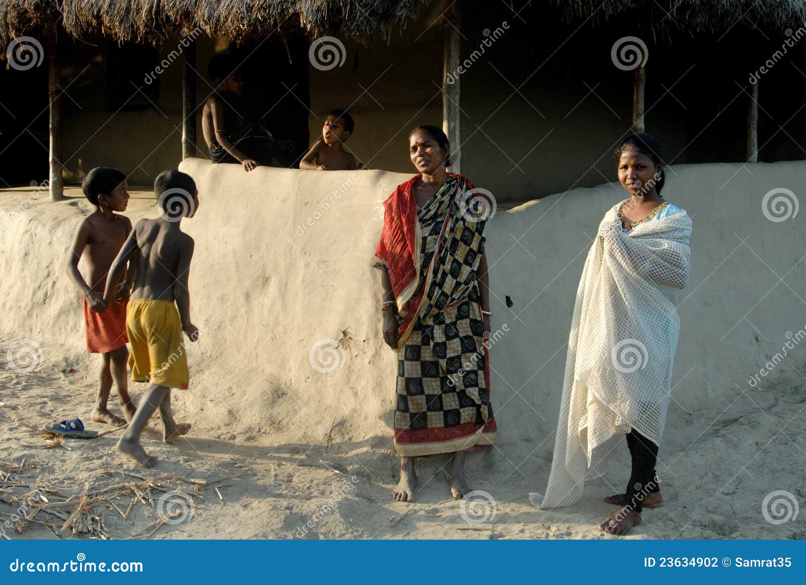 Indian Village People editorial photography. Image of pose - 23634902