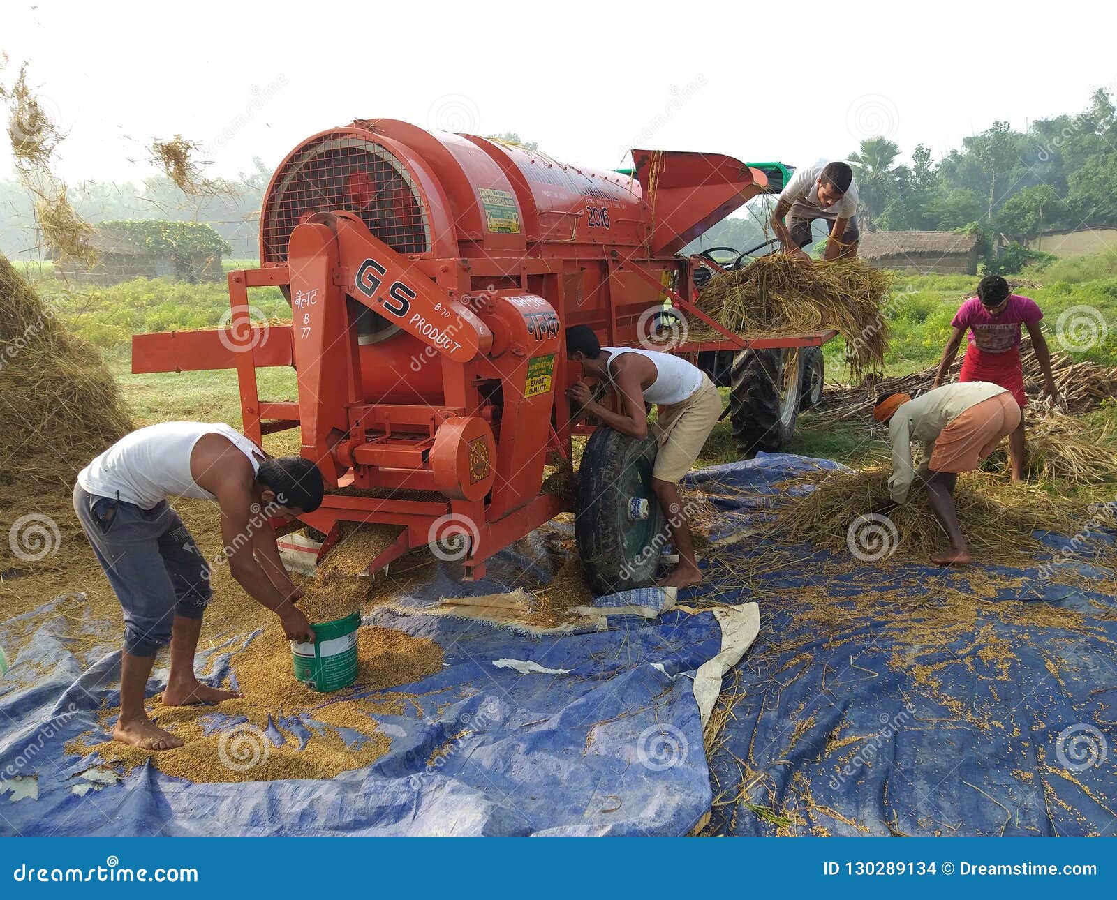 Indian Village worker editorial stock image. Image of desi - 130289134
