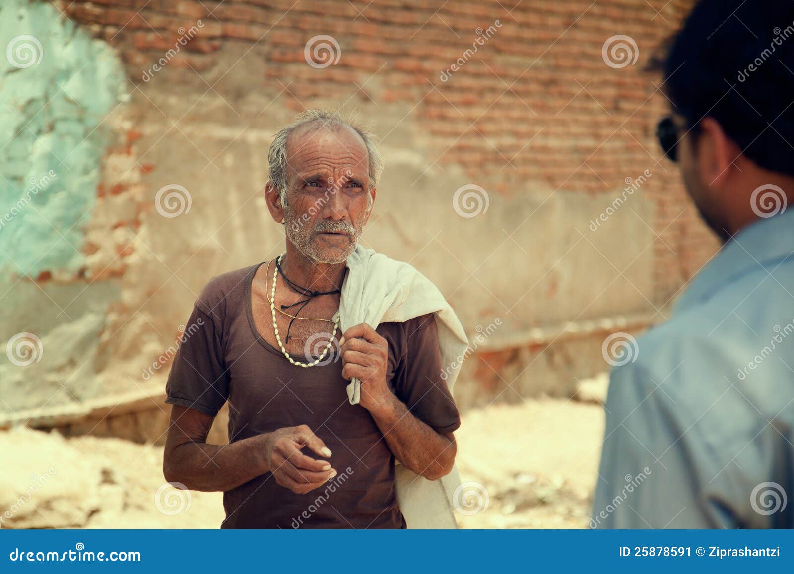 Indian villager man editorial photo. Image of shaven - 25878591