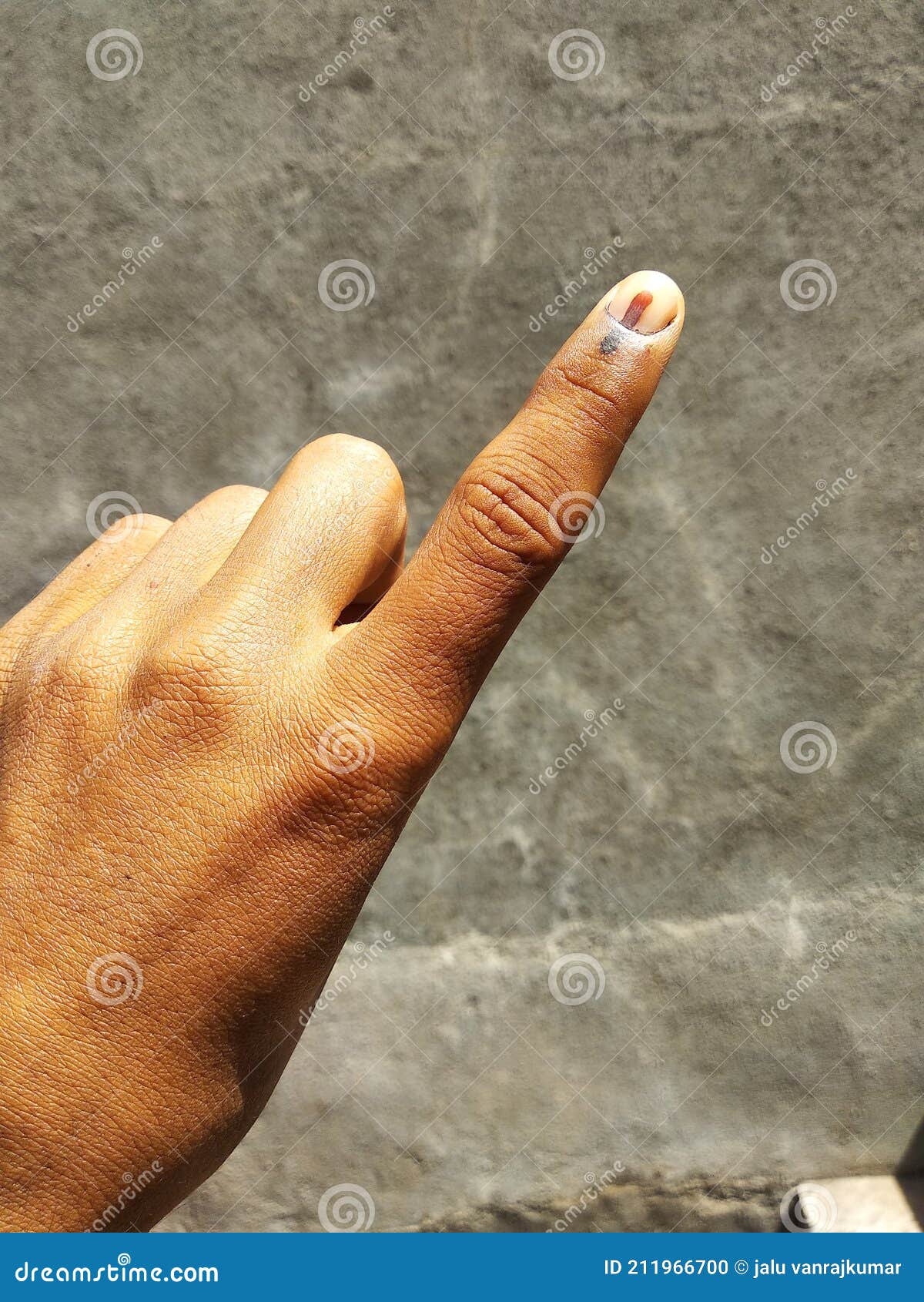 Indian Voter Hand with Voting Sign Stock Photo - Image of indian ...