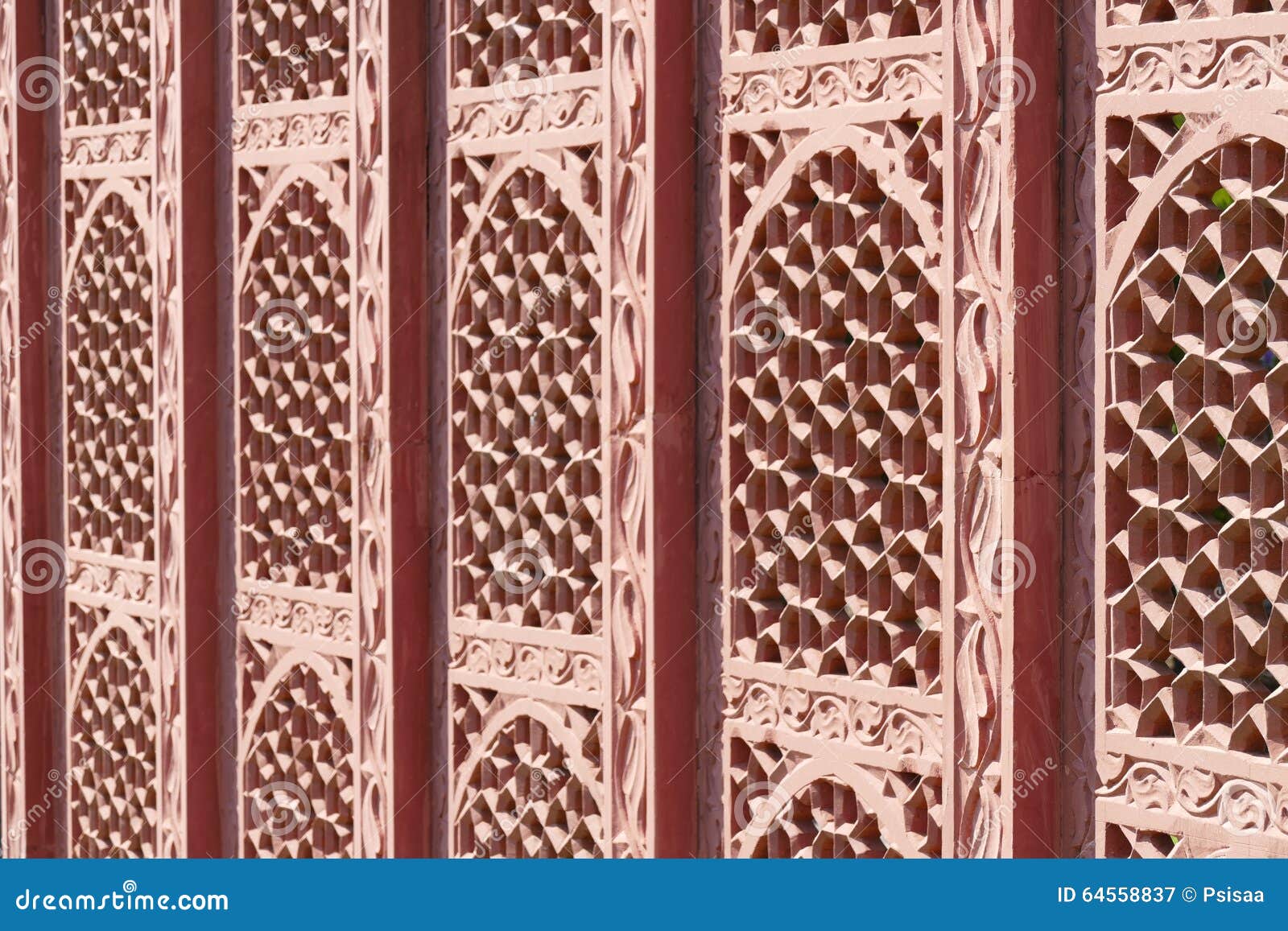 The Indian wall stock image. Image of indian, ornament - 64558837