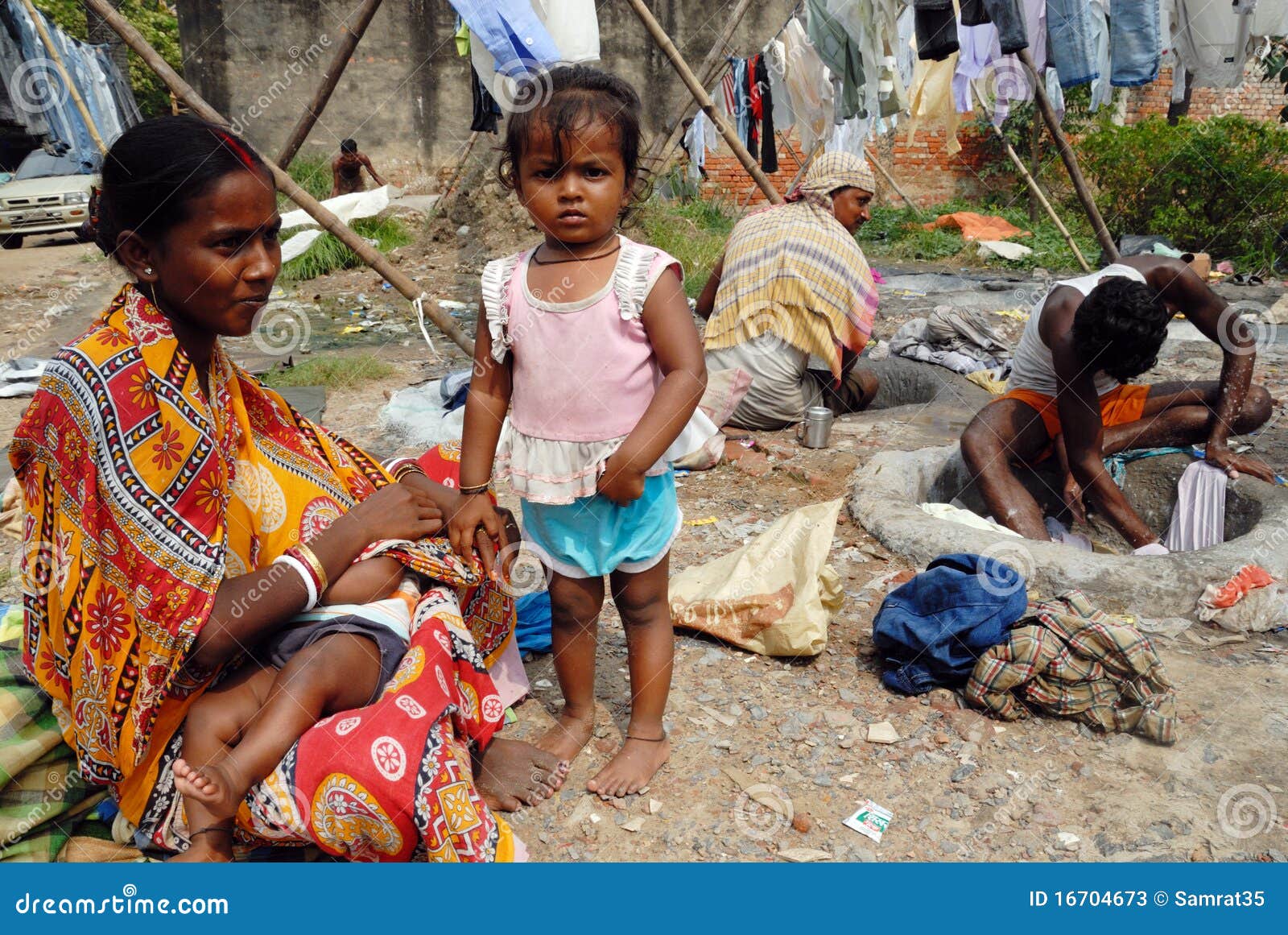 Indian Washer man editorial stock photo. Image of asia - 16704673