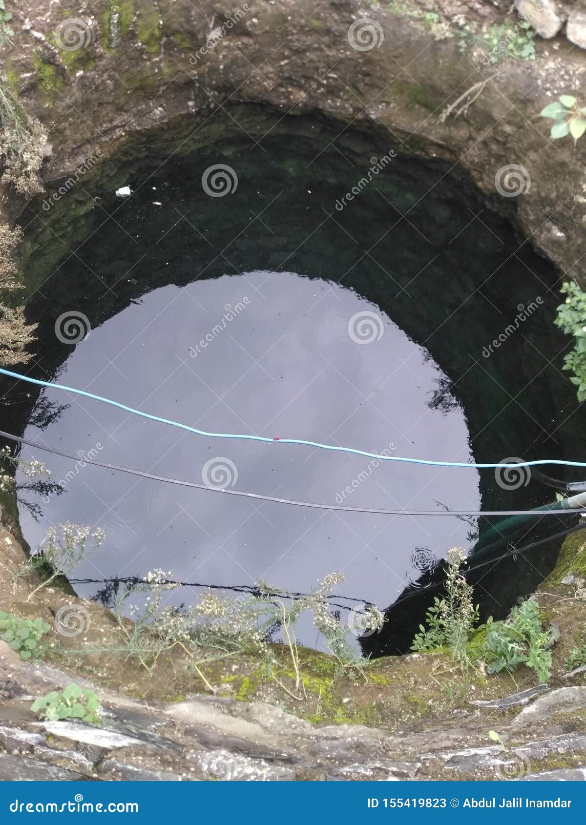 Indian Well.this Water Well Use in Field Stock Image - Image of farmers ...