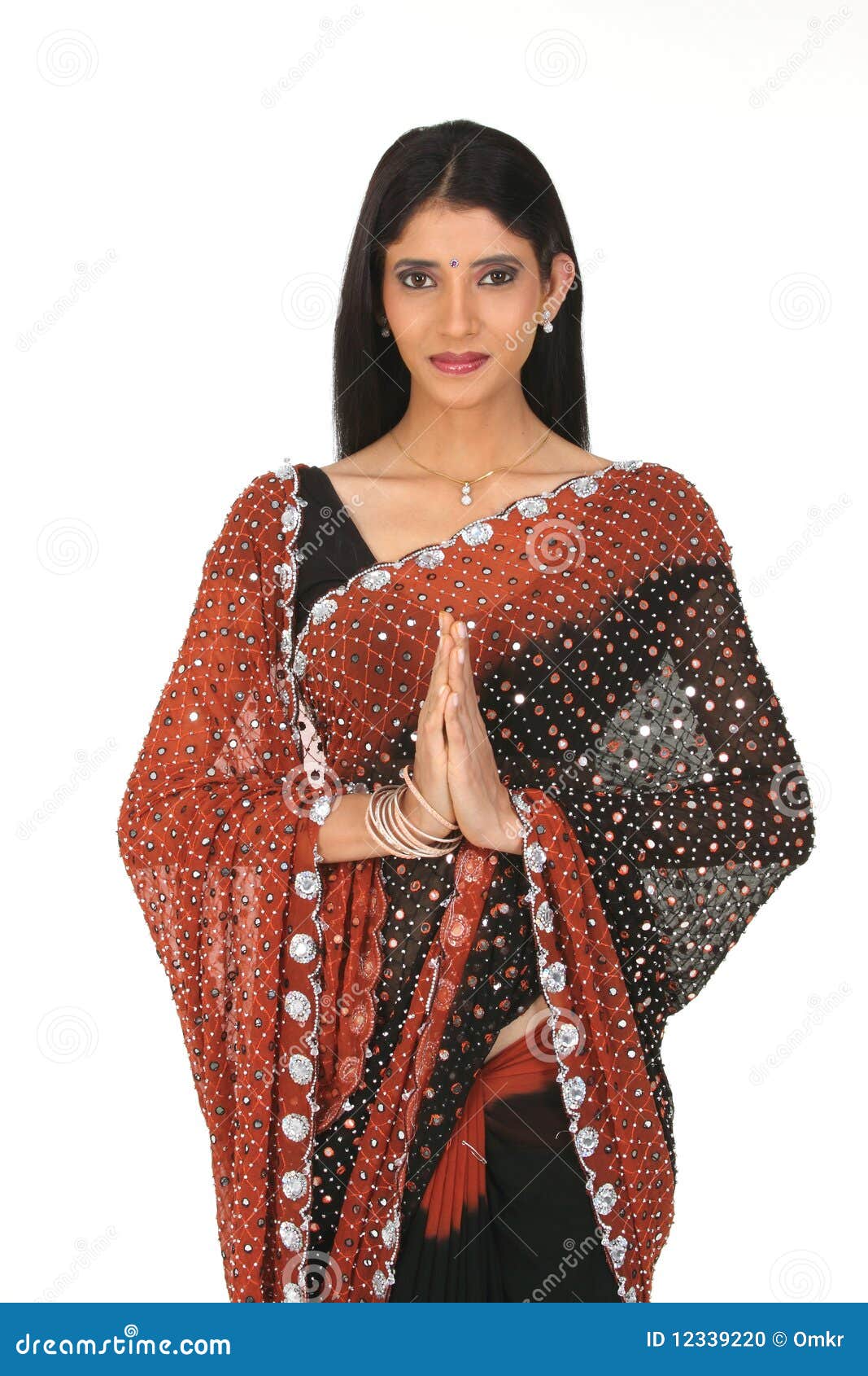 Indian Woman in Inviting Pose Stock Photo - Image of girl, fashion ...