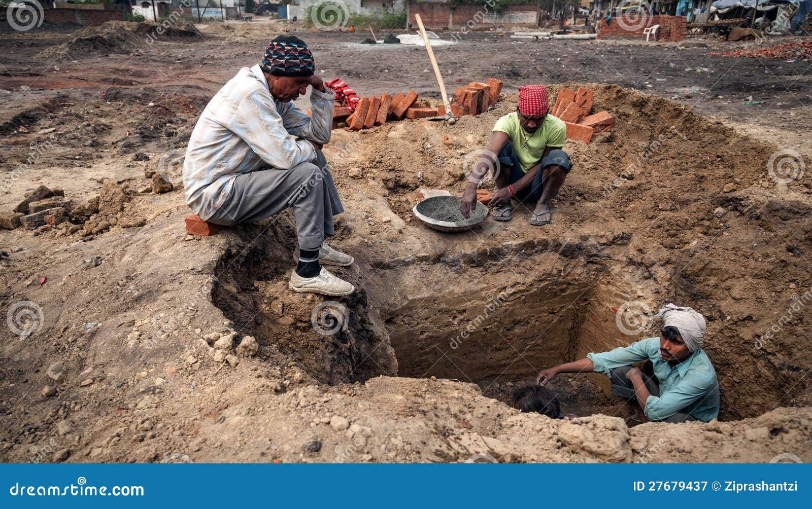 Indian worker editorial photography. Image of india, road - 27679437