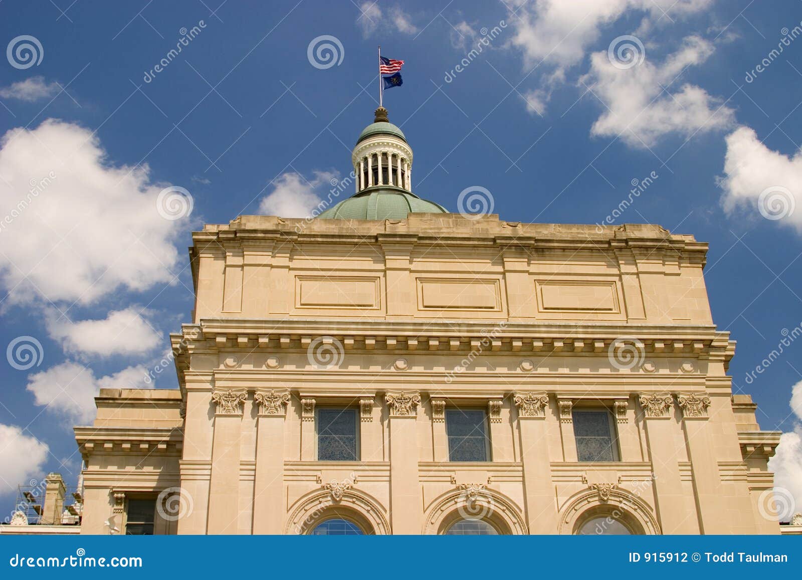Indiana Capital Building stock photo. Image of indianapolis - 915912