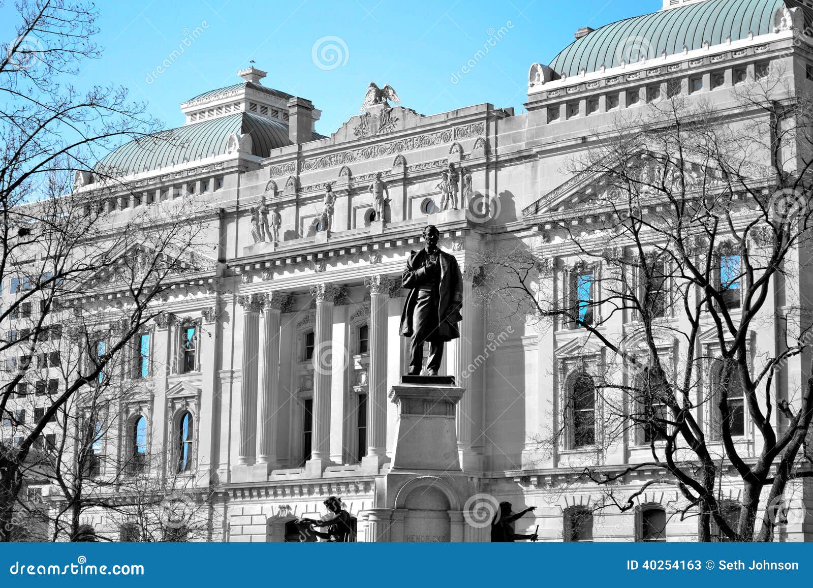 Indiana Capital stock image. Image of city, state, legislature - 40254163