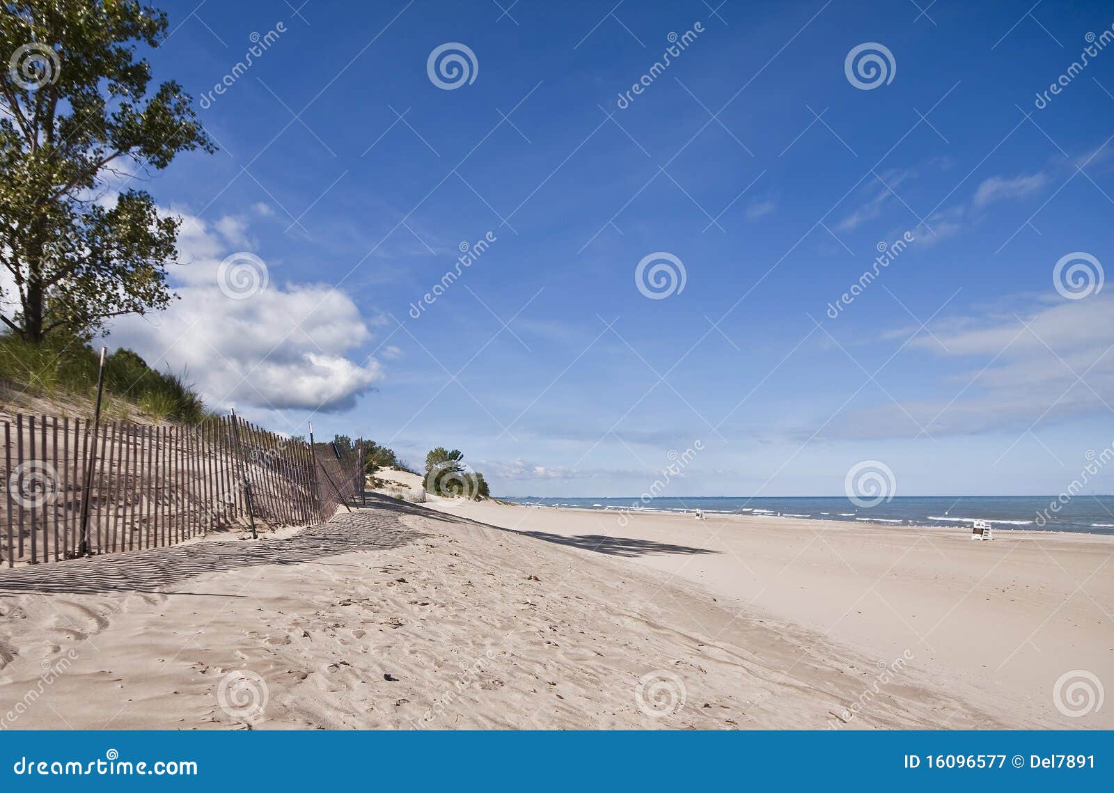Indiana Dunes State Park in September Stock Image - Image of travel ...