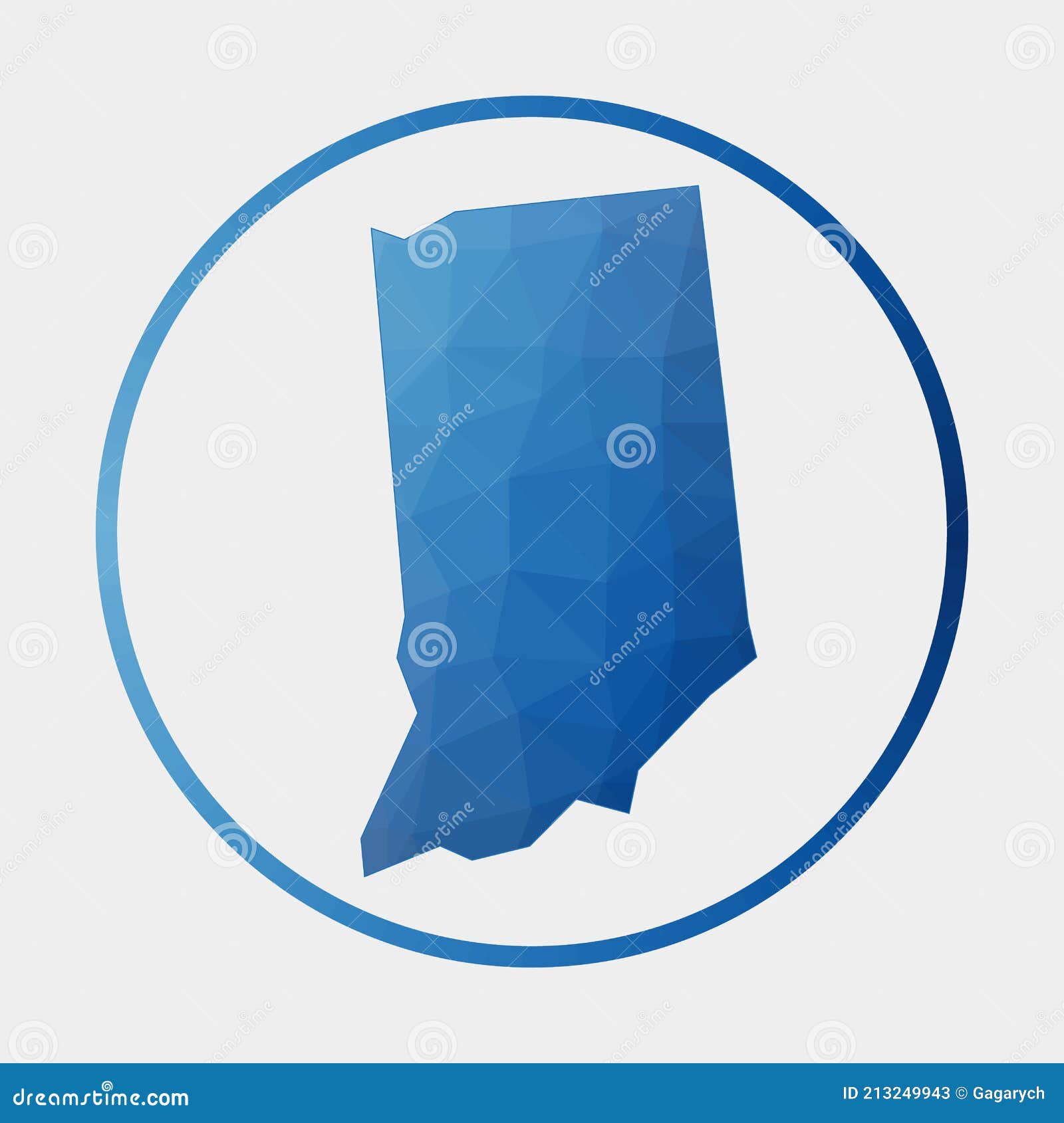 Indiana icon. stock vector. Illustration of indiana - 213249943