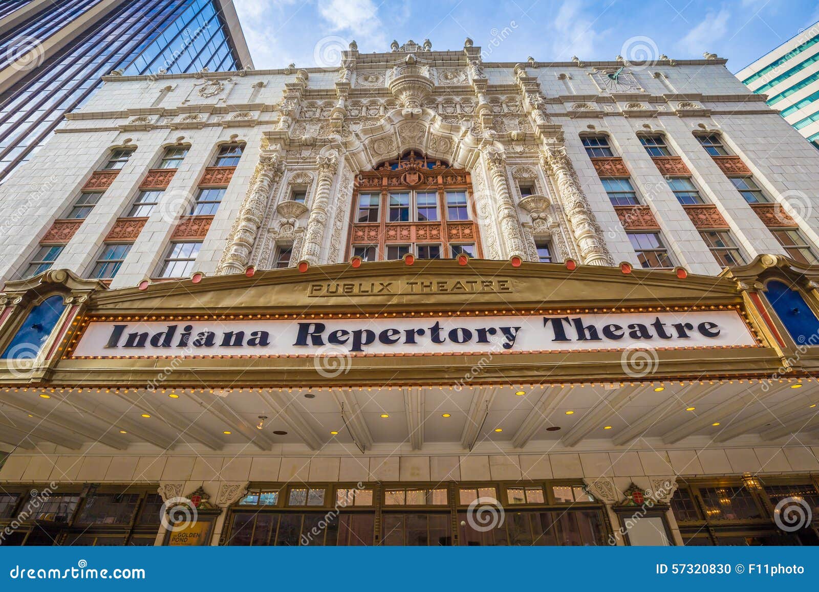 Indiana Repertory Theatre imagen editorial. Imagen de exterior - 57320830