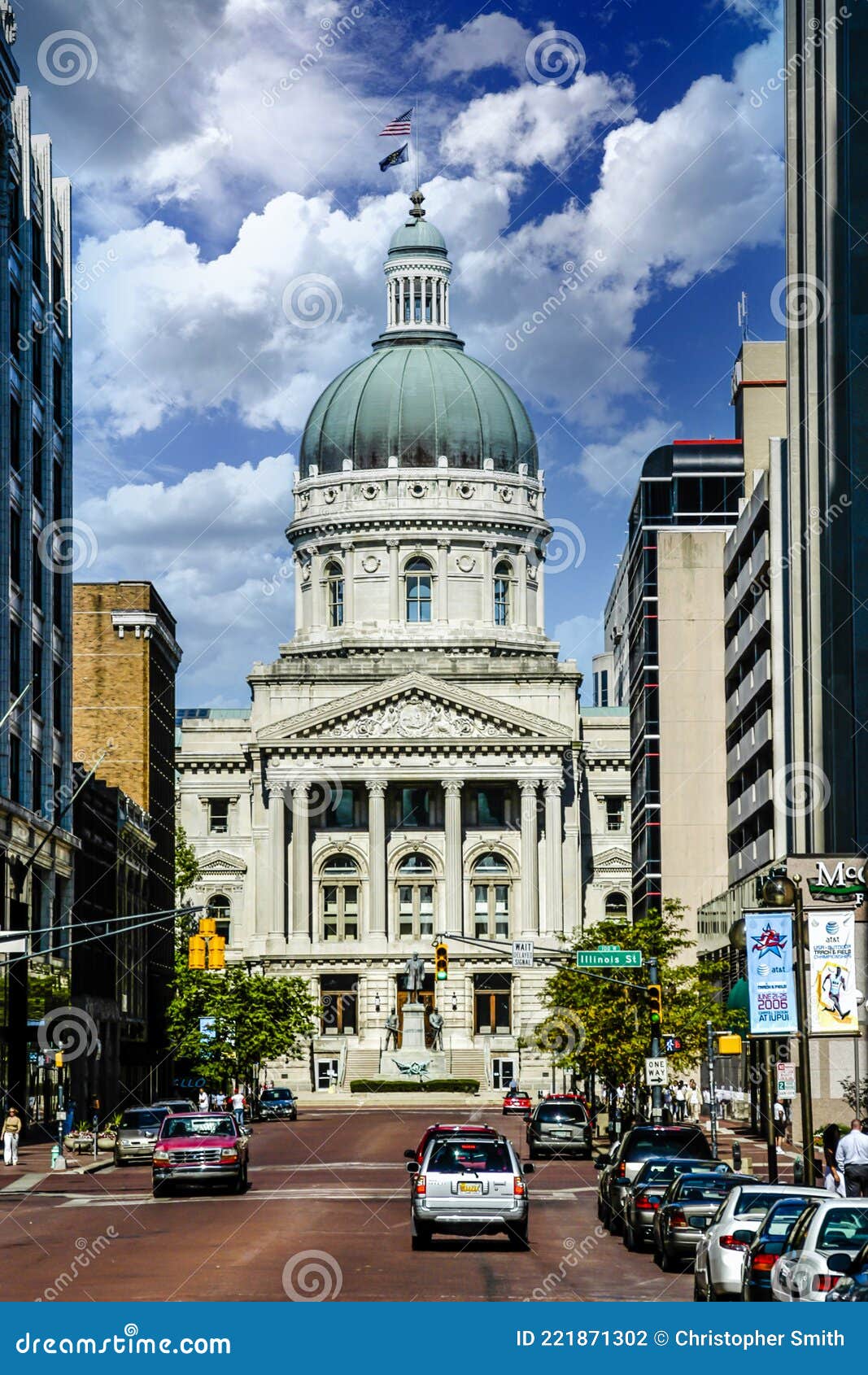 The Indiana State Capitol Building, Indianapolis Editorial Photography ...