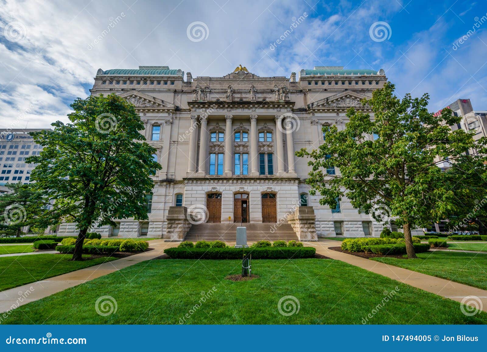 The Indiana State House in Indianapolis, Indiana Editorial Image ...