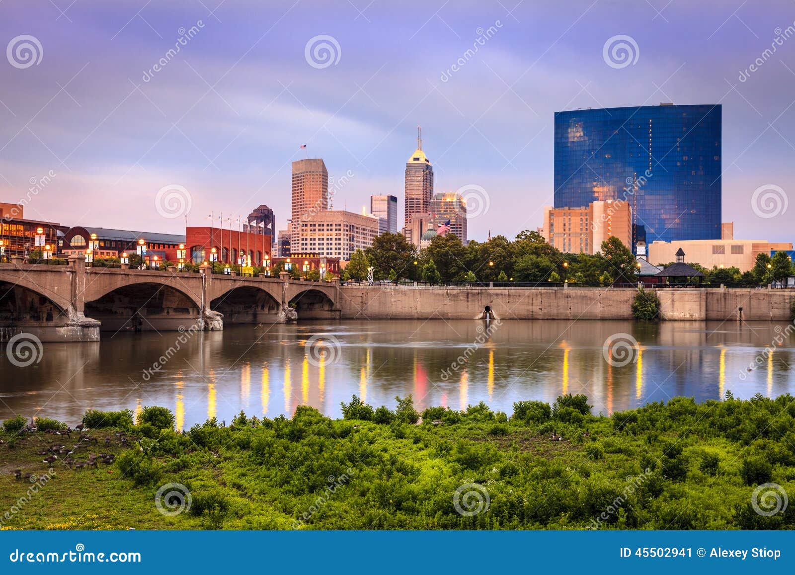 Indianapolis stock image. Image of city, white, buildings - 45502941