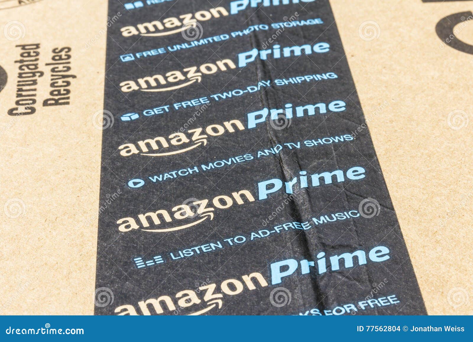 Indianapolis - Circa September 2016: Amazon Prime Parcel Package ...