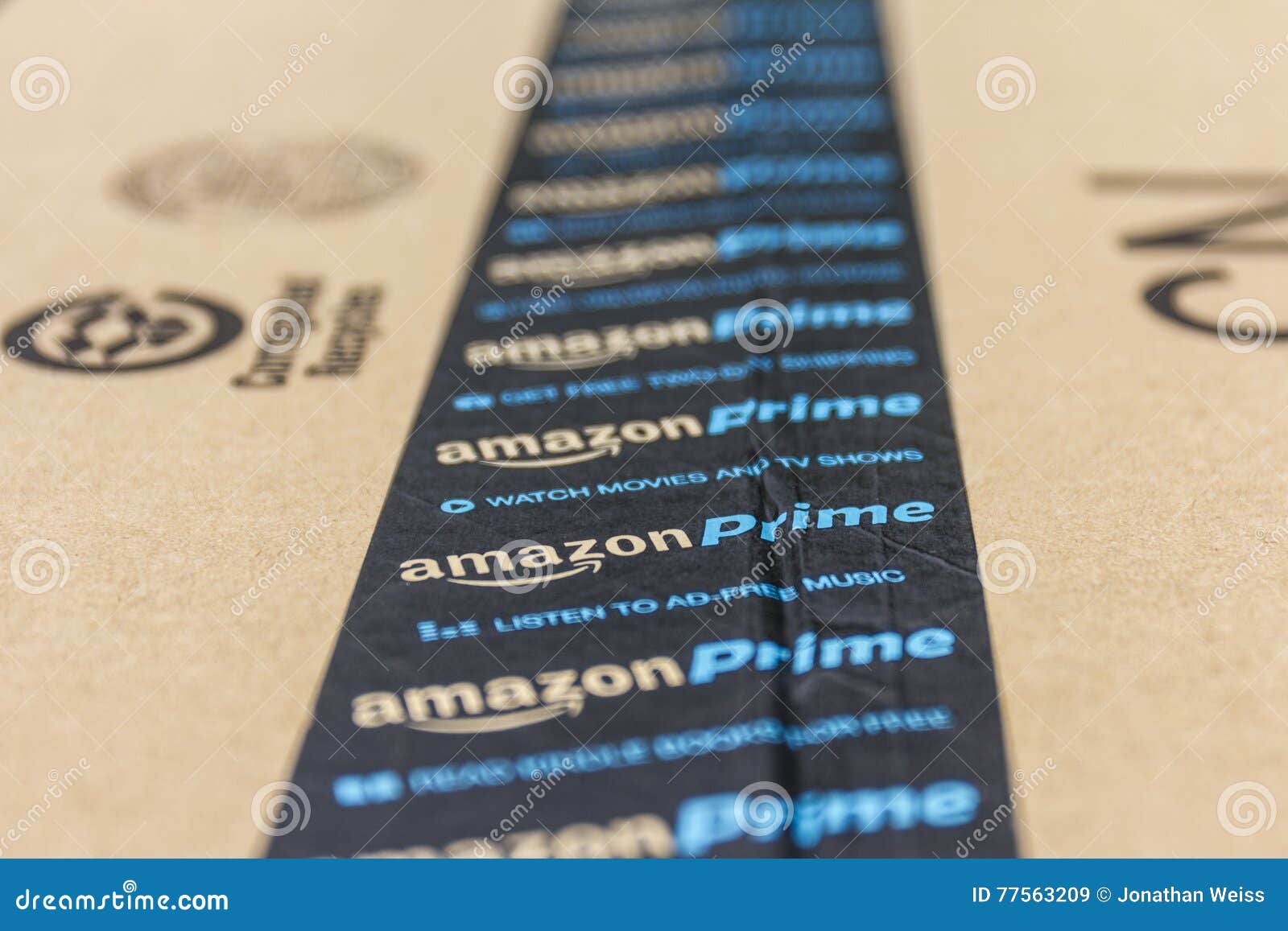 Indianapolis - Circa September 2016: Amazon Prime Parcel Package ...